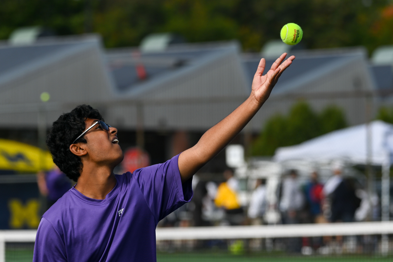 Ann Arbor Pioneer hosts regional tennis final, battles Huron for title ...
