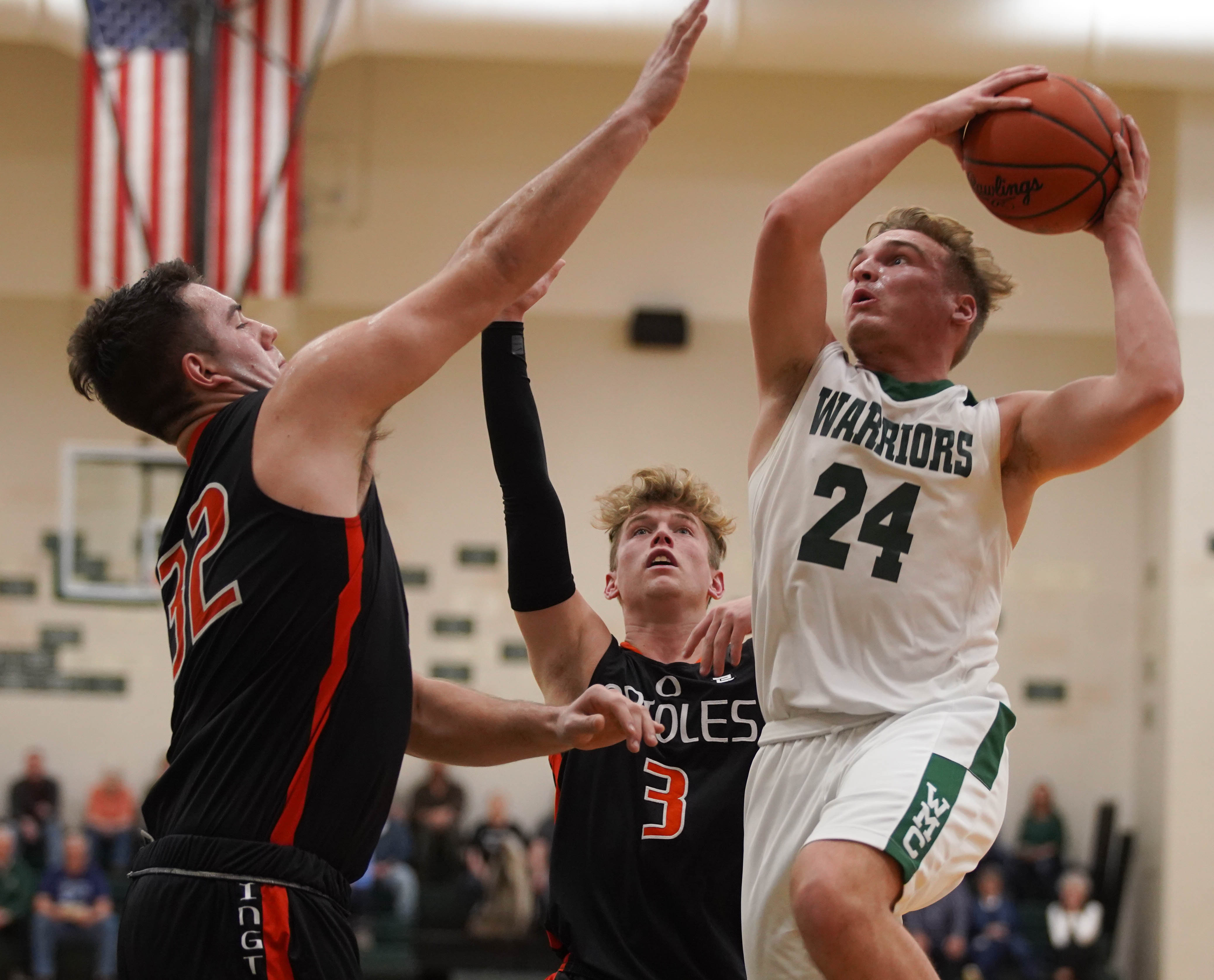 Western Michigan Christian boys basketball team takes down Ludington ...