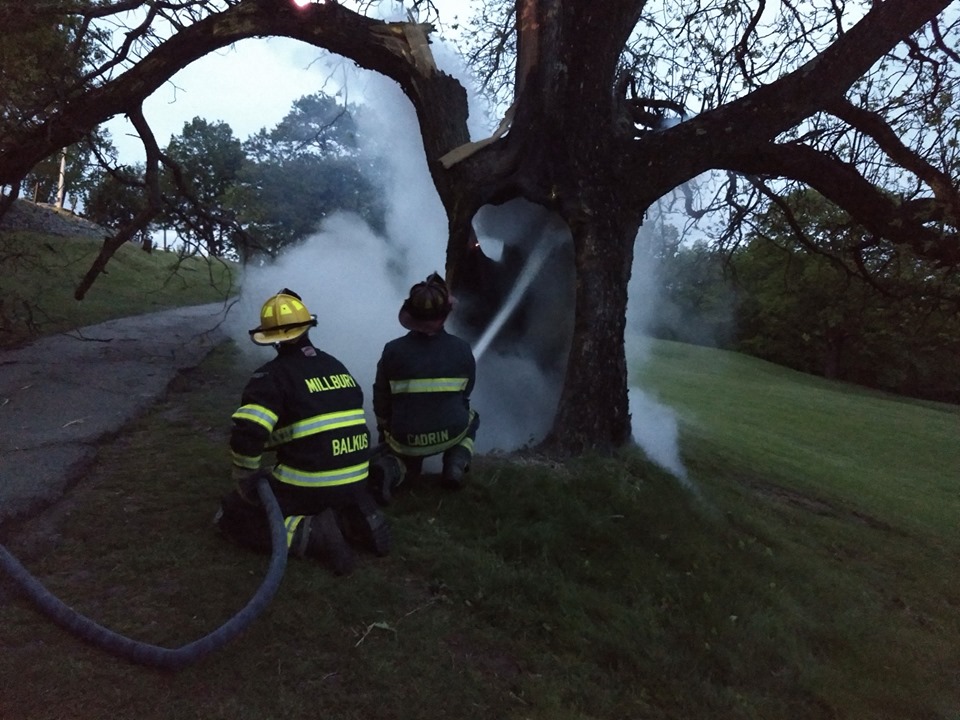 Millbury lightning strike - masslive.com