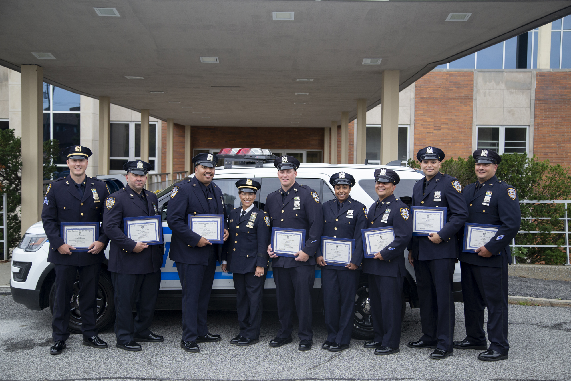 Cops honored at Police Officer of the Month ceremony - silive.com
