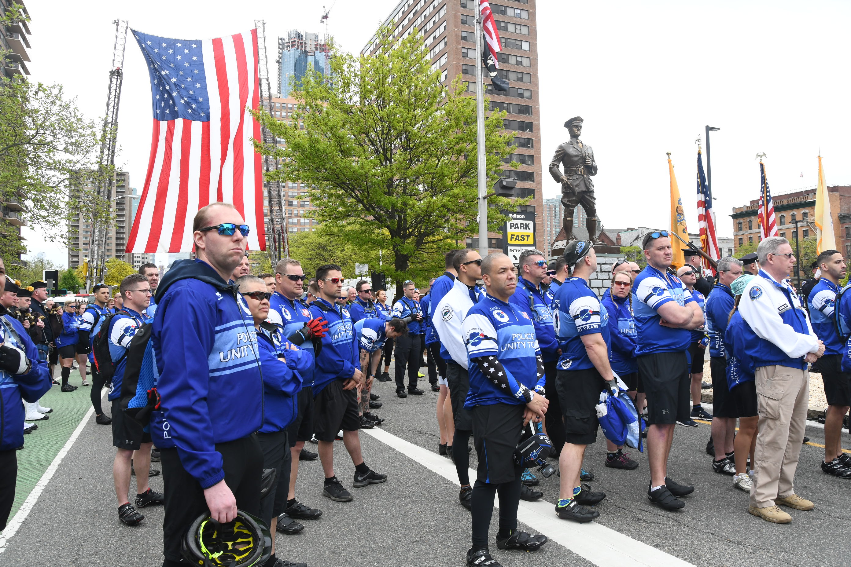 Jersey City cops kick off Police Unity Tour - nj.com