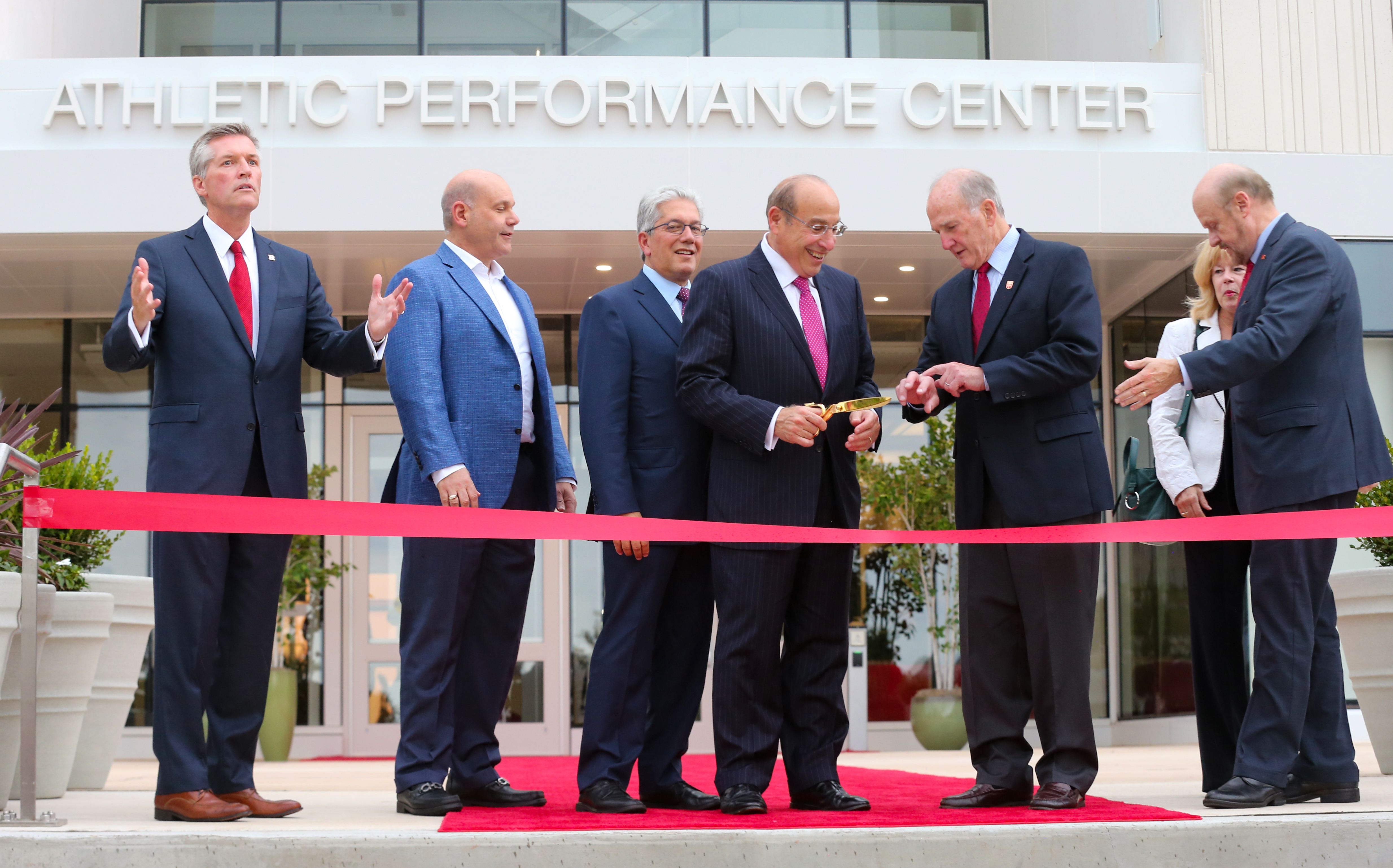 Rutgers RWJBarnabas Health Athletic Performance Center grand opening ...