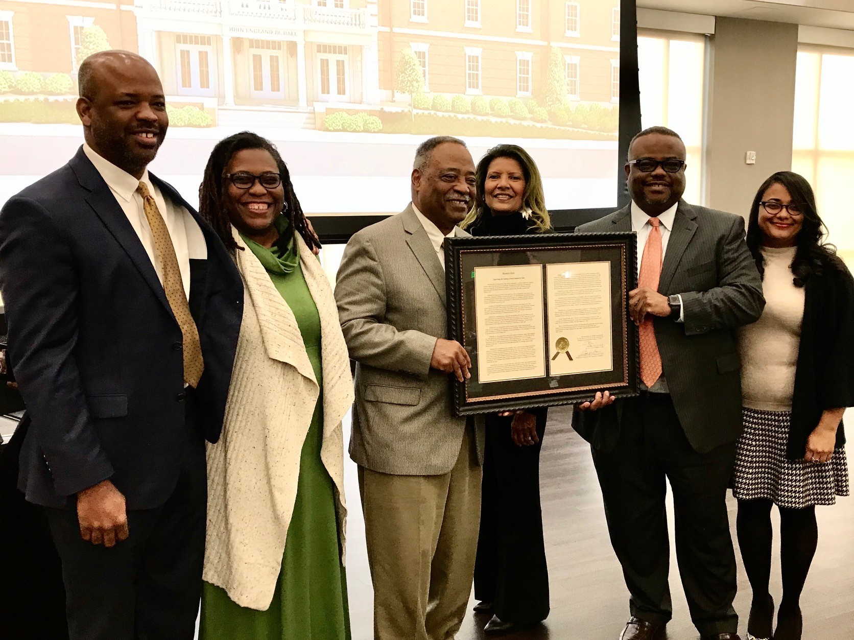 Judge John H. England, Jr honored by UA Board of Trustees - al.com