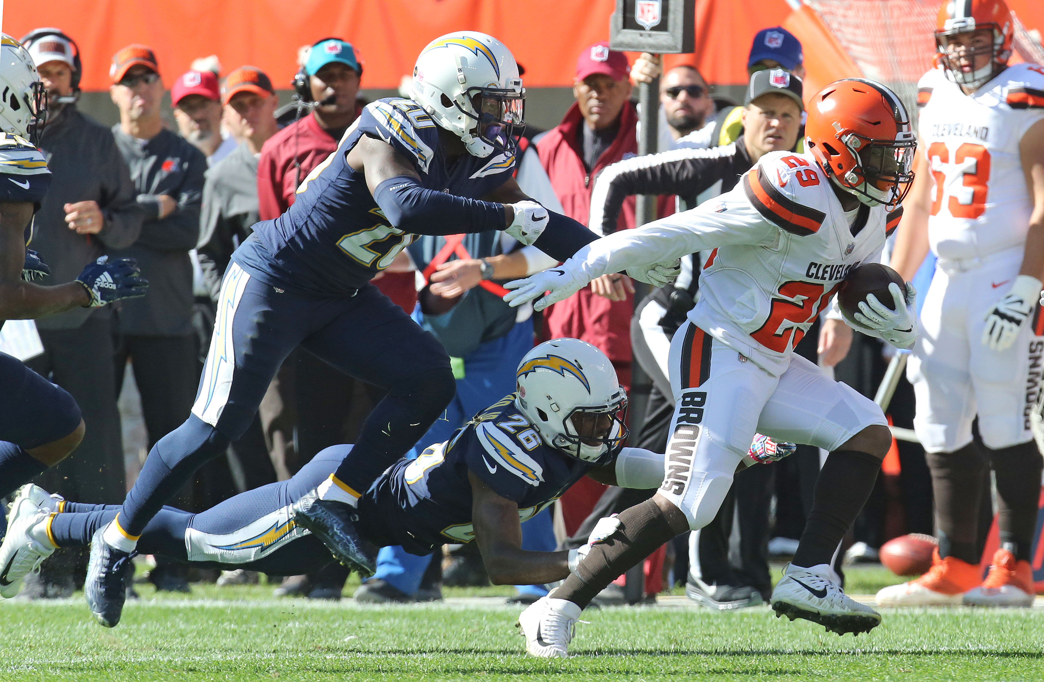 Cleveland Browns running back Duke Johnson - cleveland.com