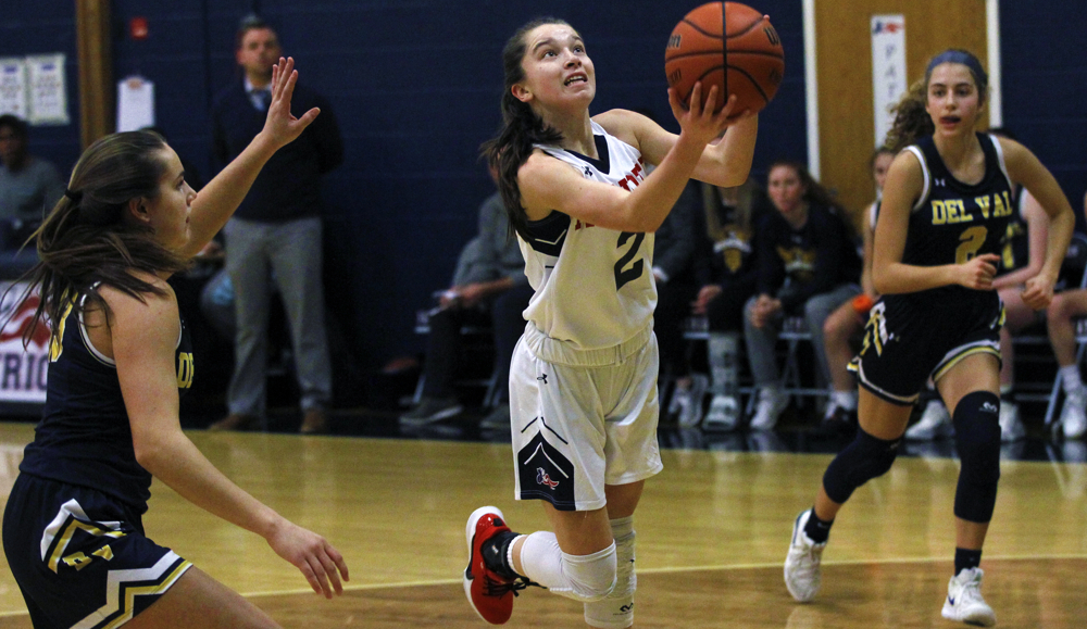 North Warren girls basketball hosts Delaware Valley in 2020 H/W/S ...