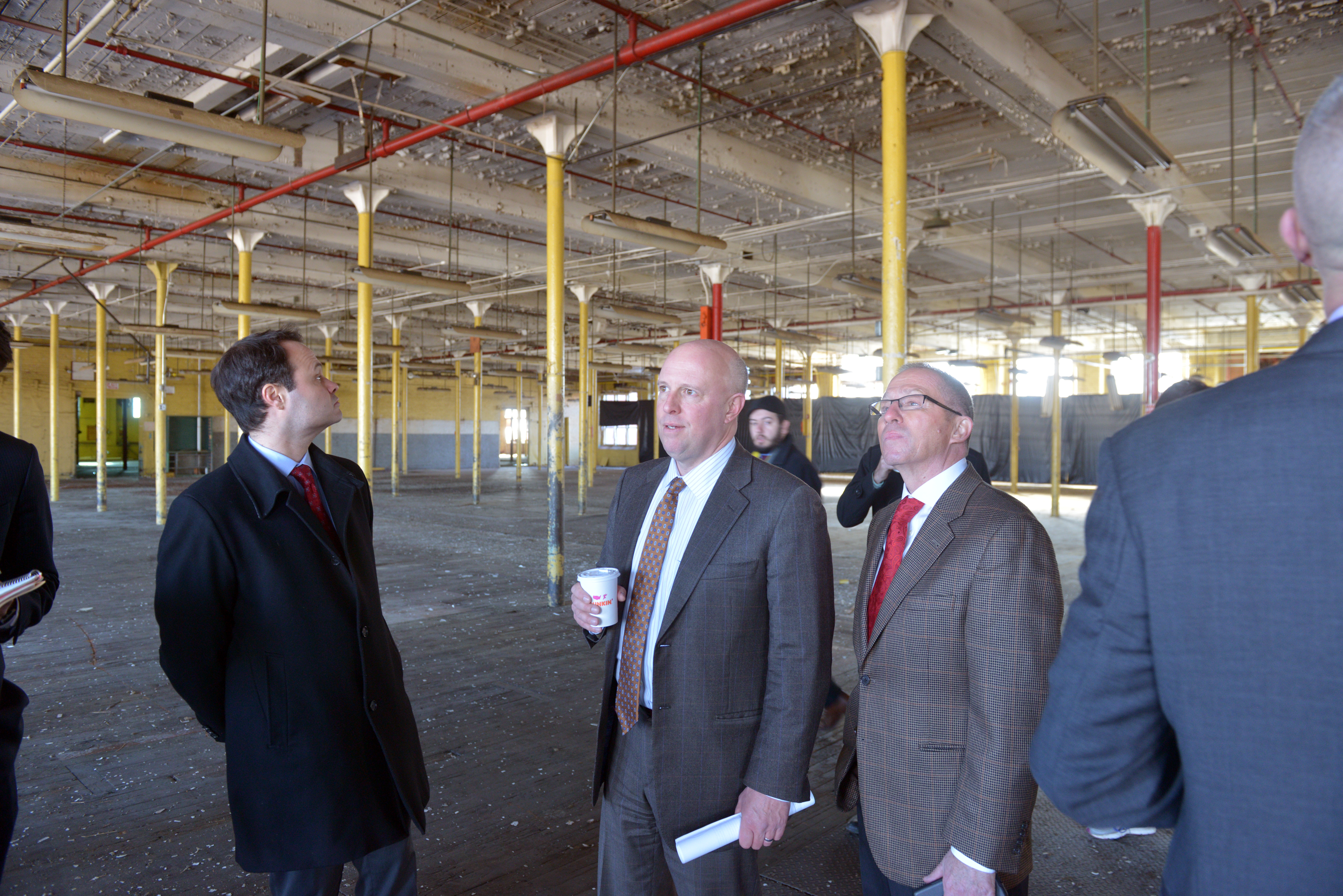 Mike Kennealy, new secretary of Housing and Economic Development tours ...