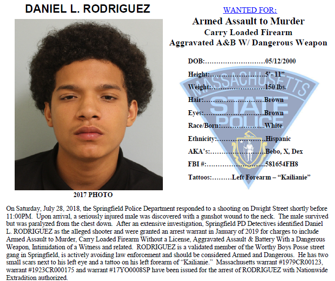 2 Springfield men added to State Police Most Wanted List - masslive.com