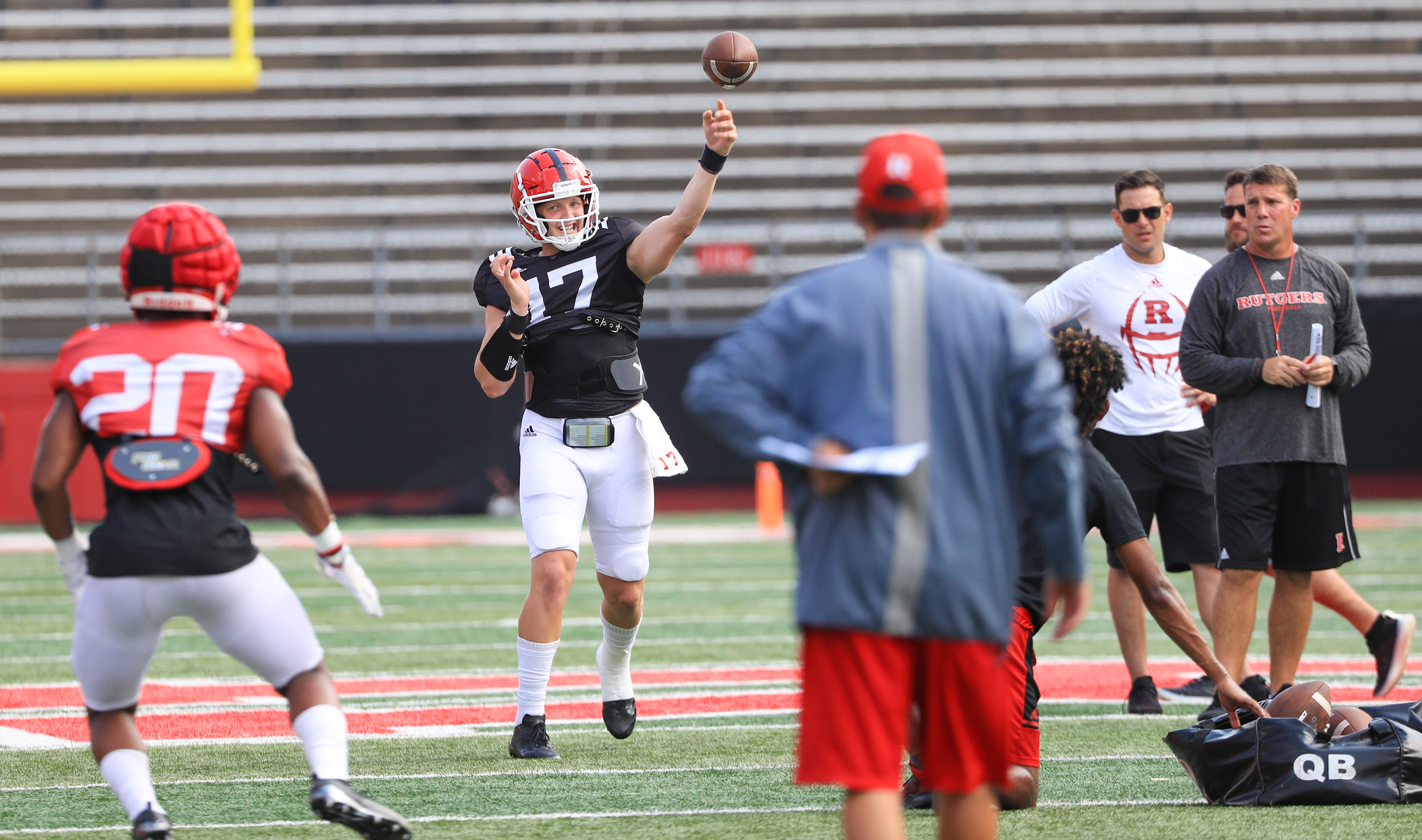 Rutgers football summer practice 8.15.2019 - nj.com