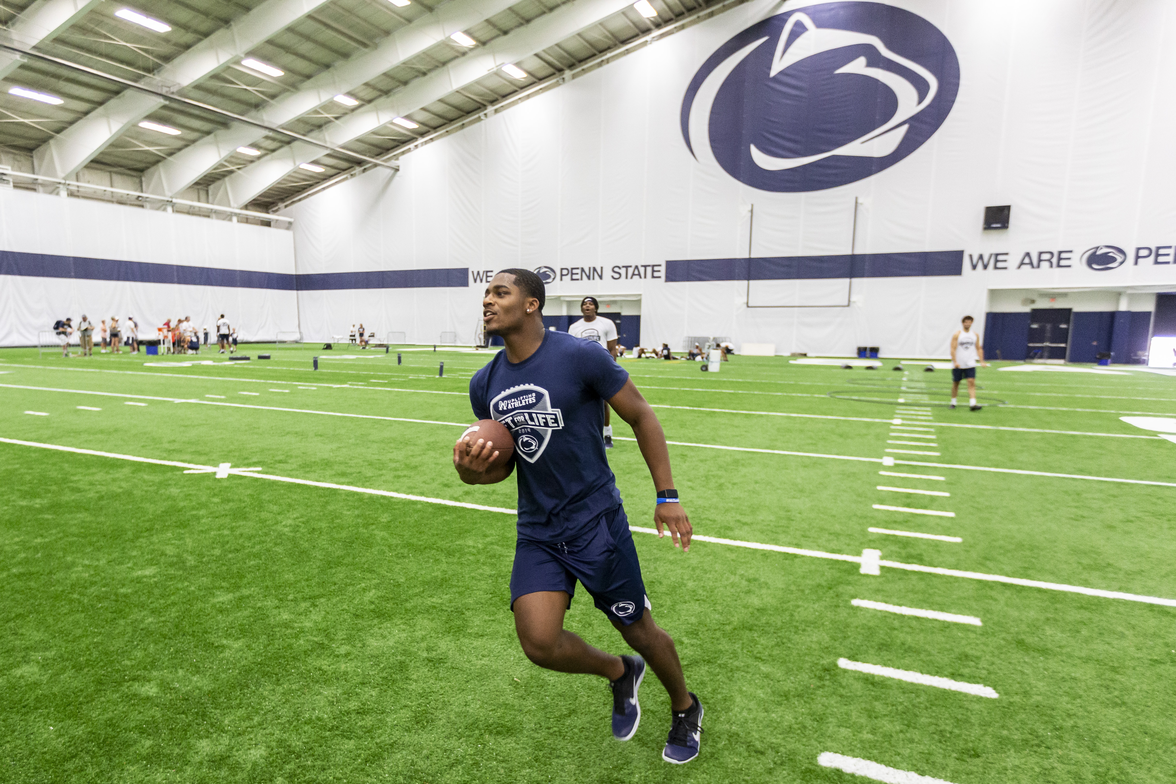 Penn State freshmen at Lift for Life - pennlive.com