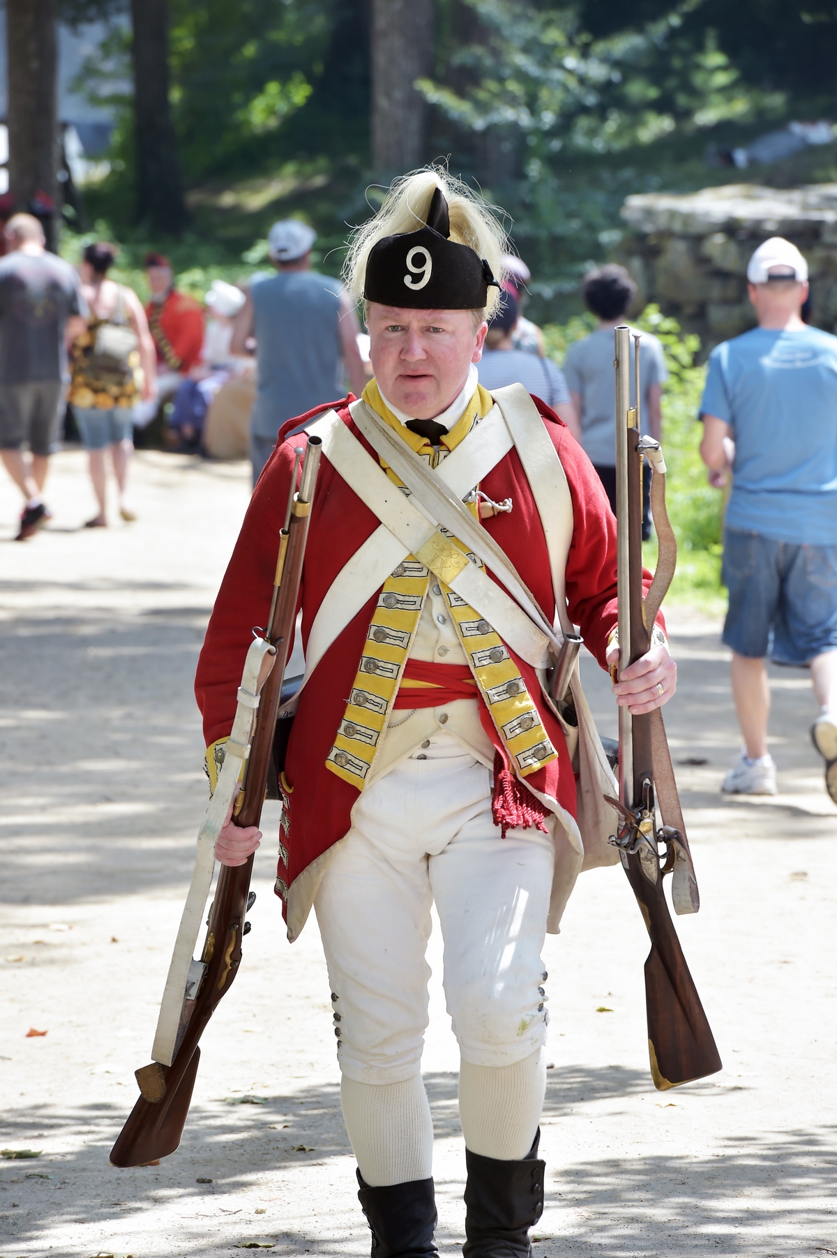 Scenes from The Redcoats and Rebels weekend at Old Sturbridge Village ...