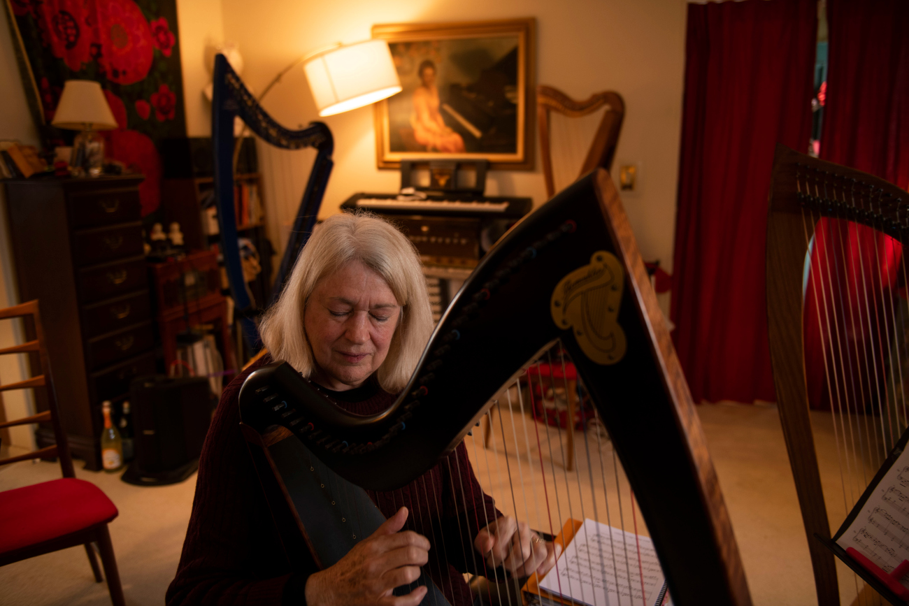 Harpist Carol Kappus talks about her love for music - mlive.com