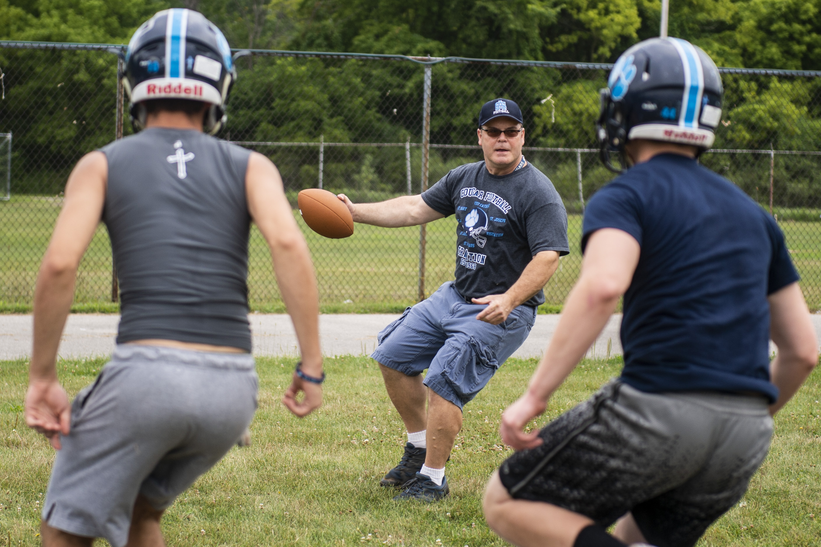 Bay City All Saints Central opens 2019 high school football practice ...