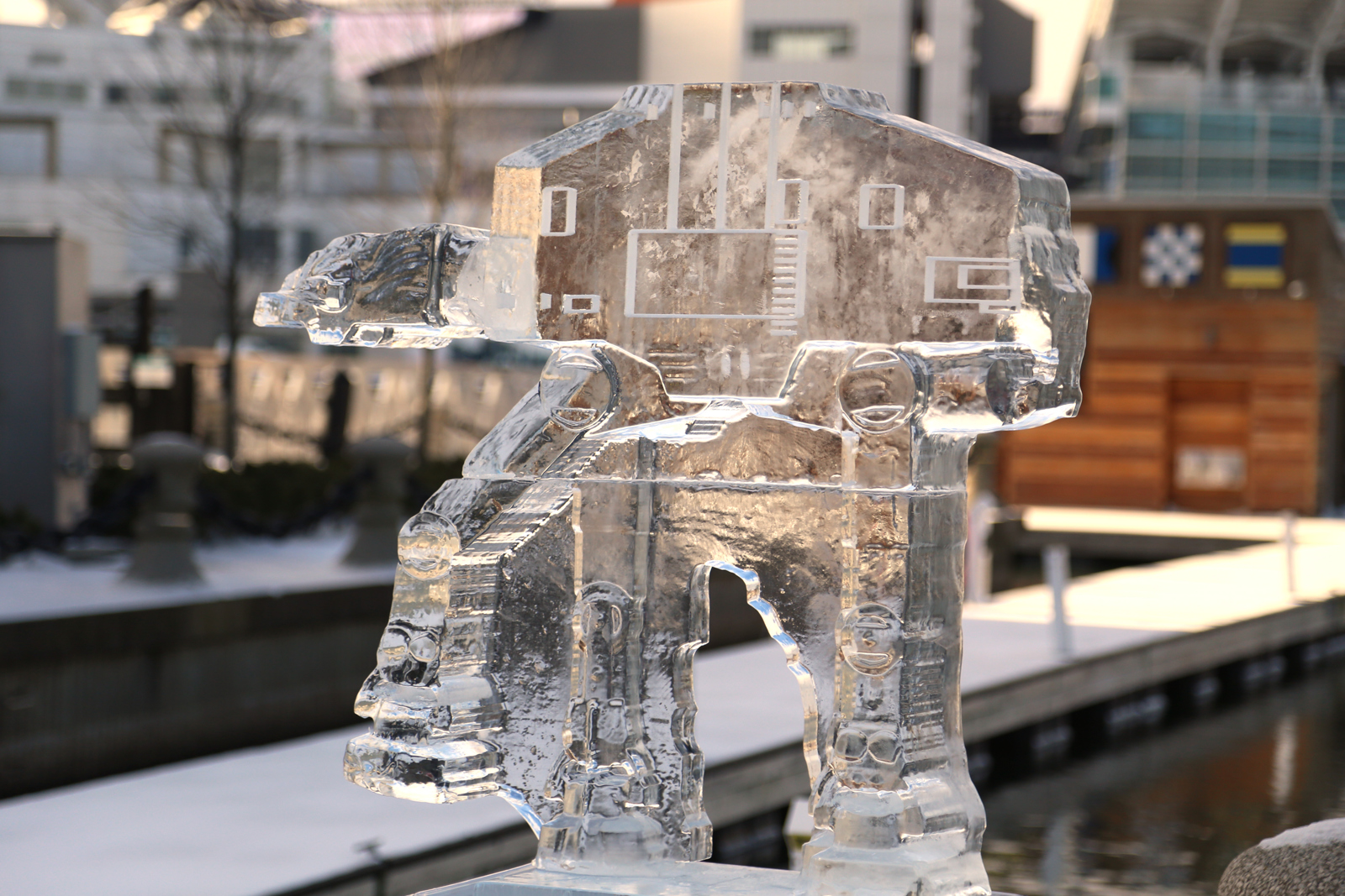 Check out these cool (pun intended) ice sculptures at the Ice Fest ...