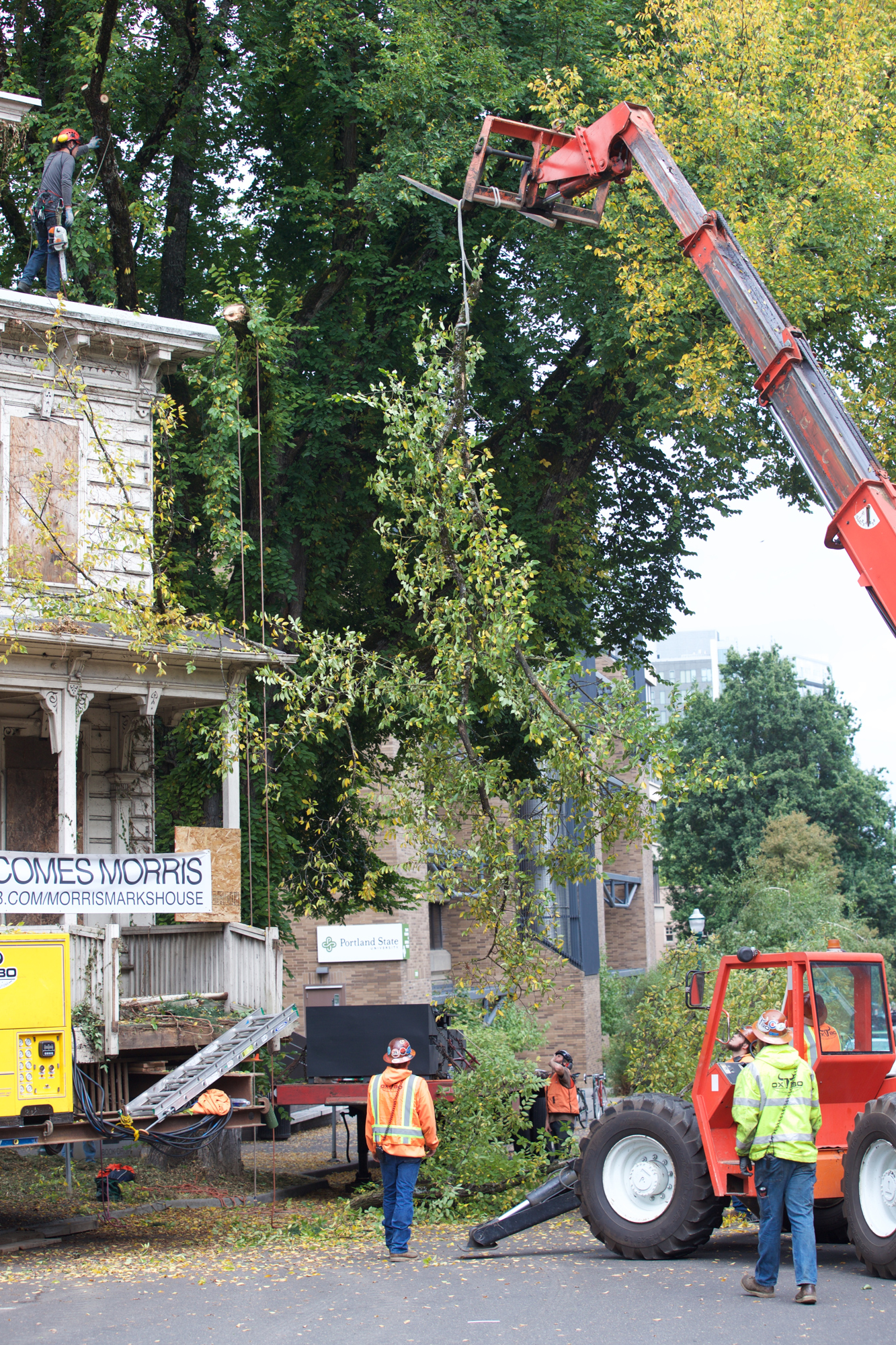 Relocated 1880 Portland mansion on the National Register of Historic ...