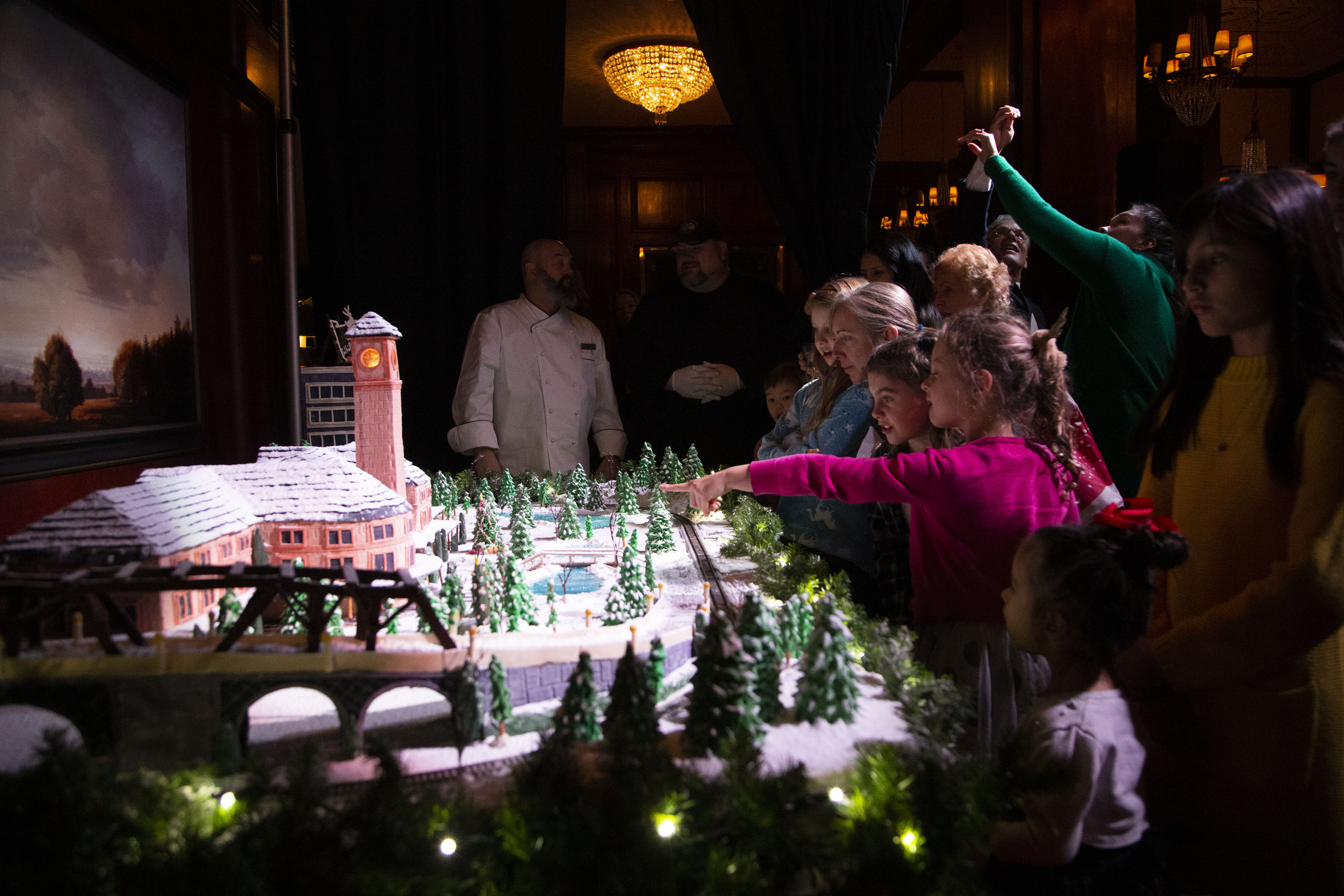 Benson Hotel gingerbread house - oregonlive.com