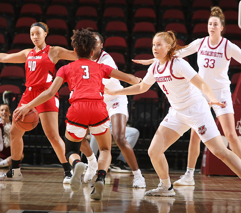 UMass Women's Basketball vs Hartford 11/17/19 - masslive.com