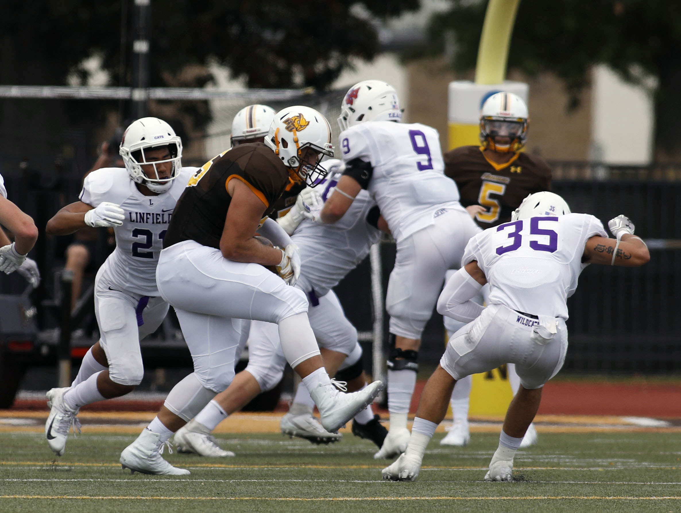 Rowan falls to No. 12 Linfield in college football on 9-14-19 - nj.com