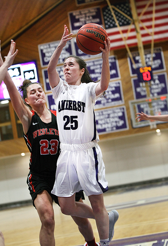 Amherst College Women's Basketball vs Wesleyan 1/14/20 - masslive.com