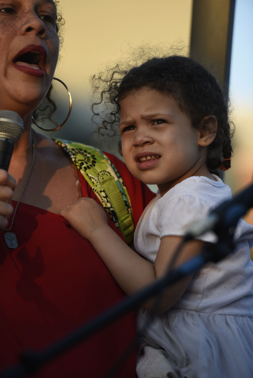 Light for Liberty demonstration Ann Arbor - mlive.com