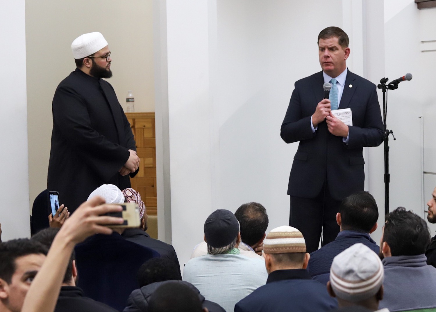 Boston leaders gather at Islamic Society in Roxbury following New ...