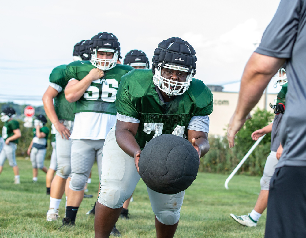 Trinity High School football practice - pennlive.com
