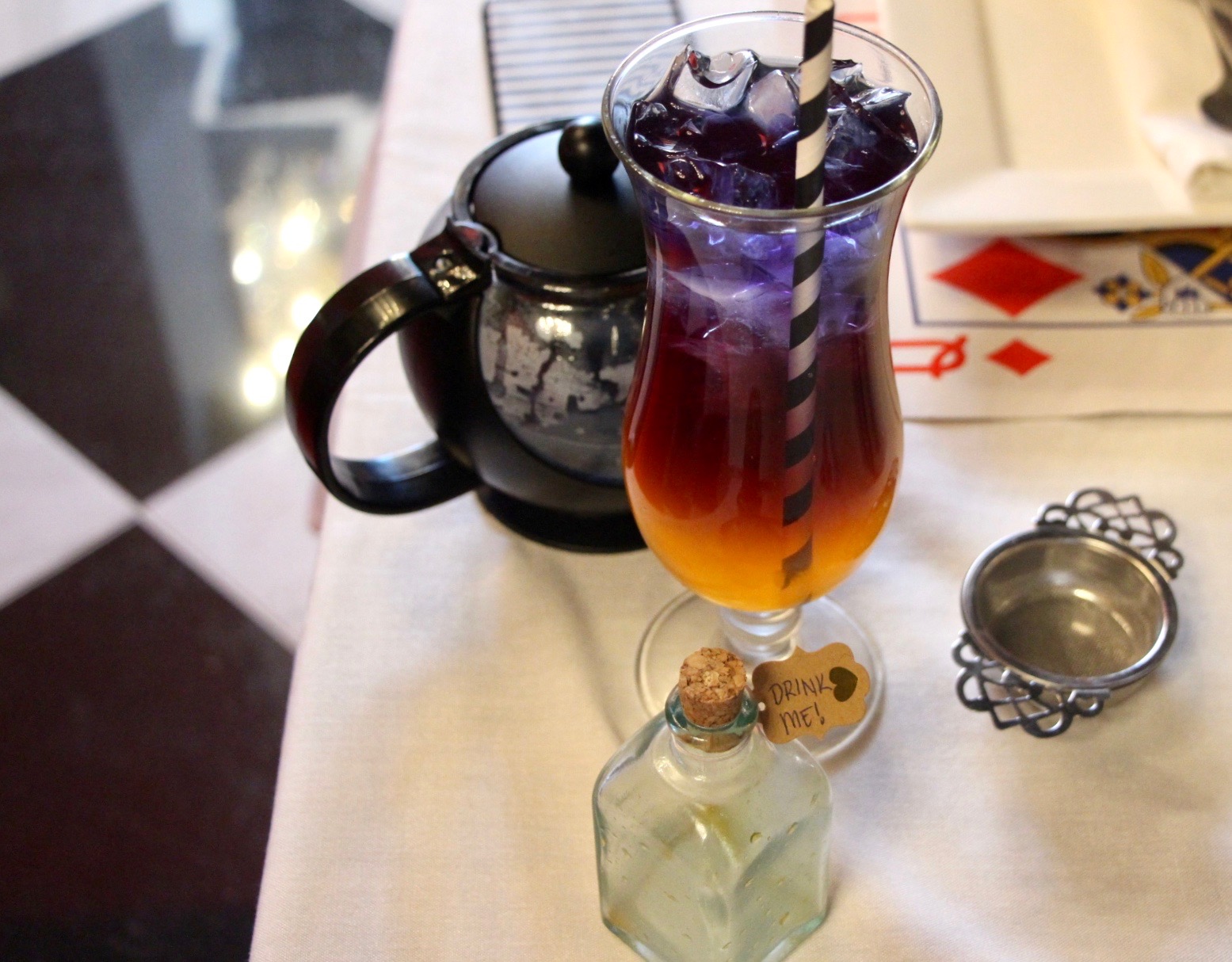 Take a look at the magic potions, 'Eat me' cookies and loose-leaf teas ...