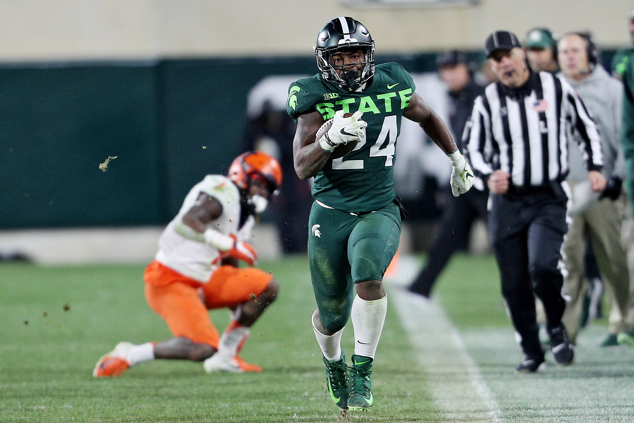 College football: Michigan State vs. Illinois - November 9, 2019 ...