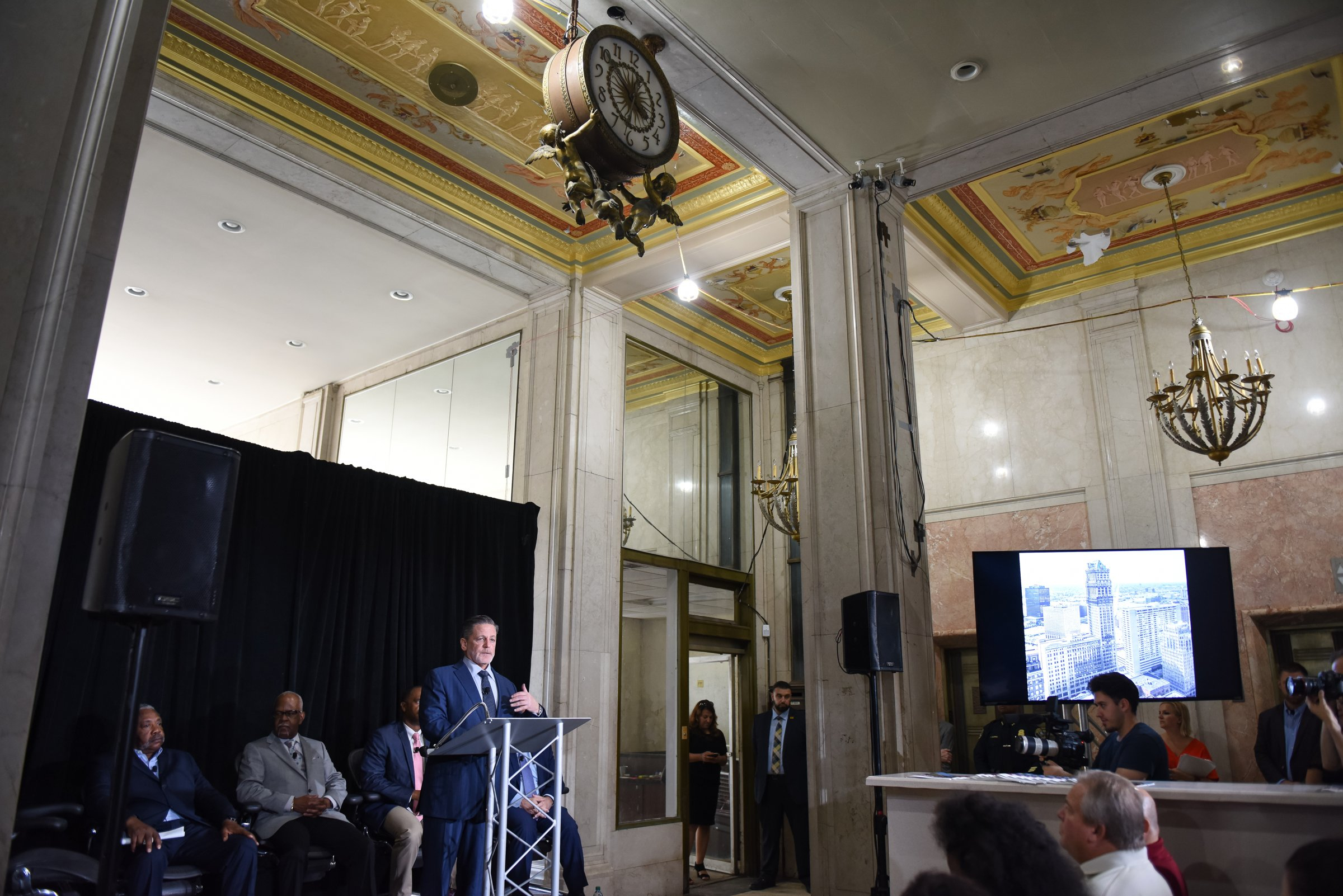 New renderings of Book Tower include a look at the restored 3-story ...