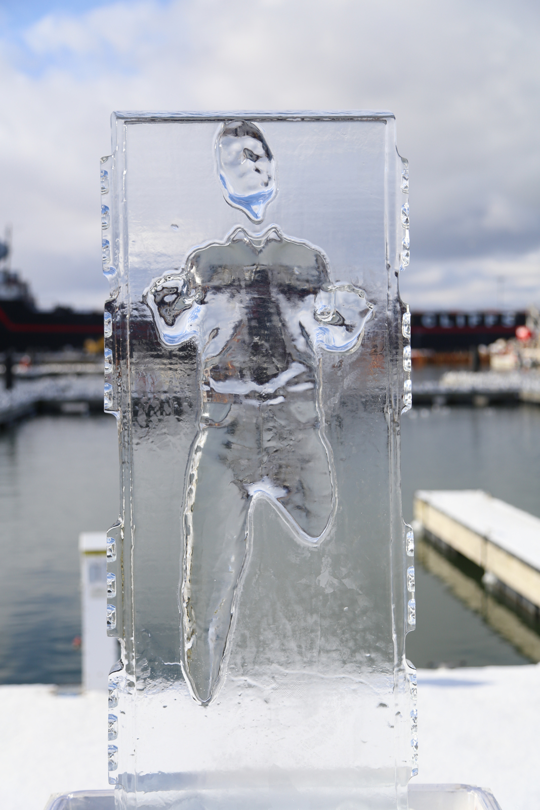 Check out these cool (pun intended) ice sculptures at the Ice Fest ...