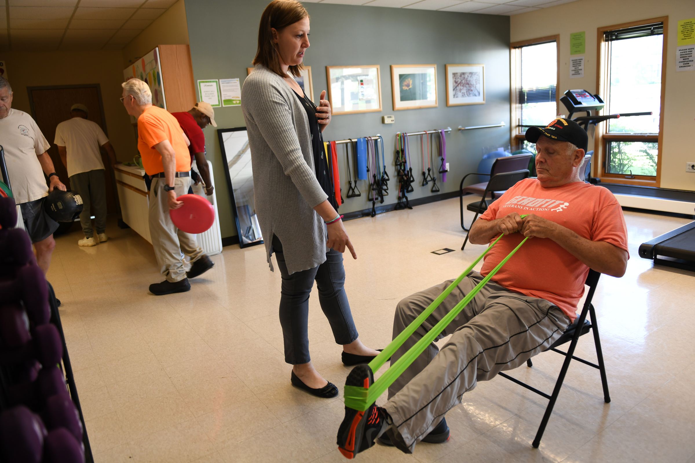 Veterans find strength, balance and community at senior exercise ...
