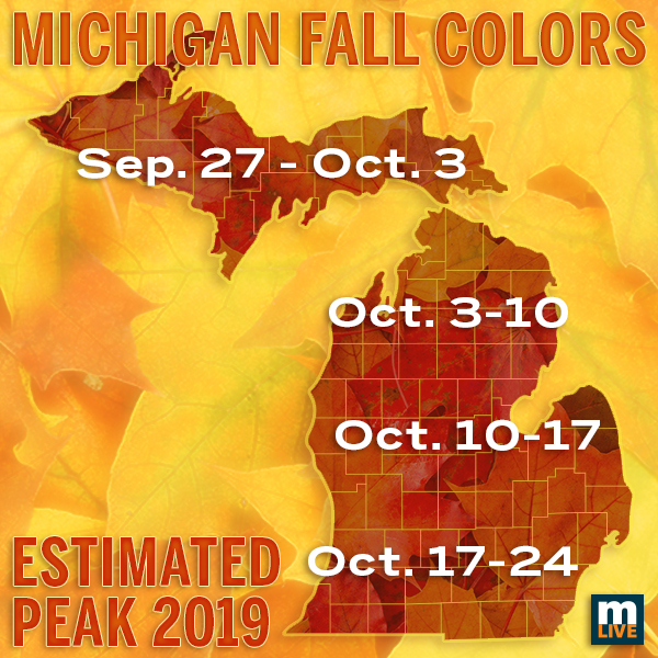 Michigan Fall Colors Map 2019 Living Room Design 2020 Michigan Fall Colors Map 2019 Living Room Design 2020