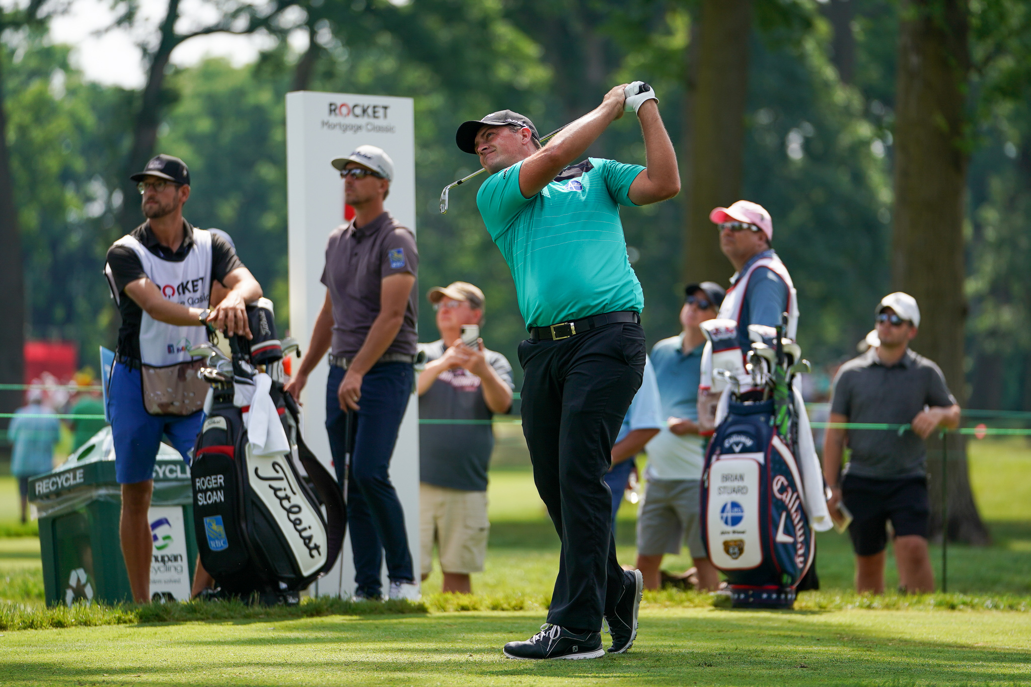 Brian Stuard competes in 2019 Rocket Mortgage Classic - mlive.com