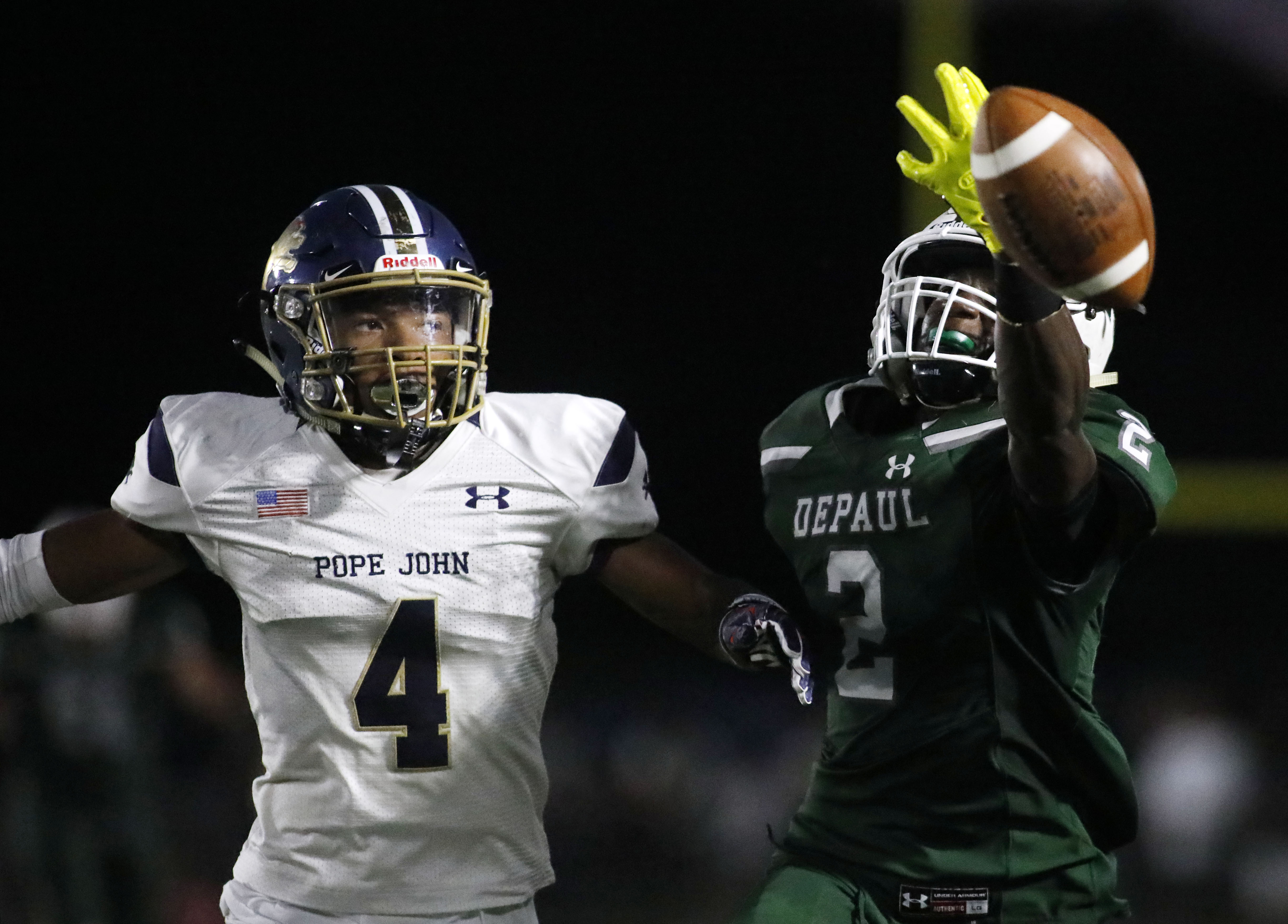 Football: DePaul beats Pope John in Week 0 game for coach John McKenna ...