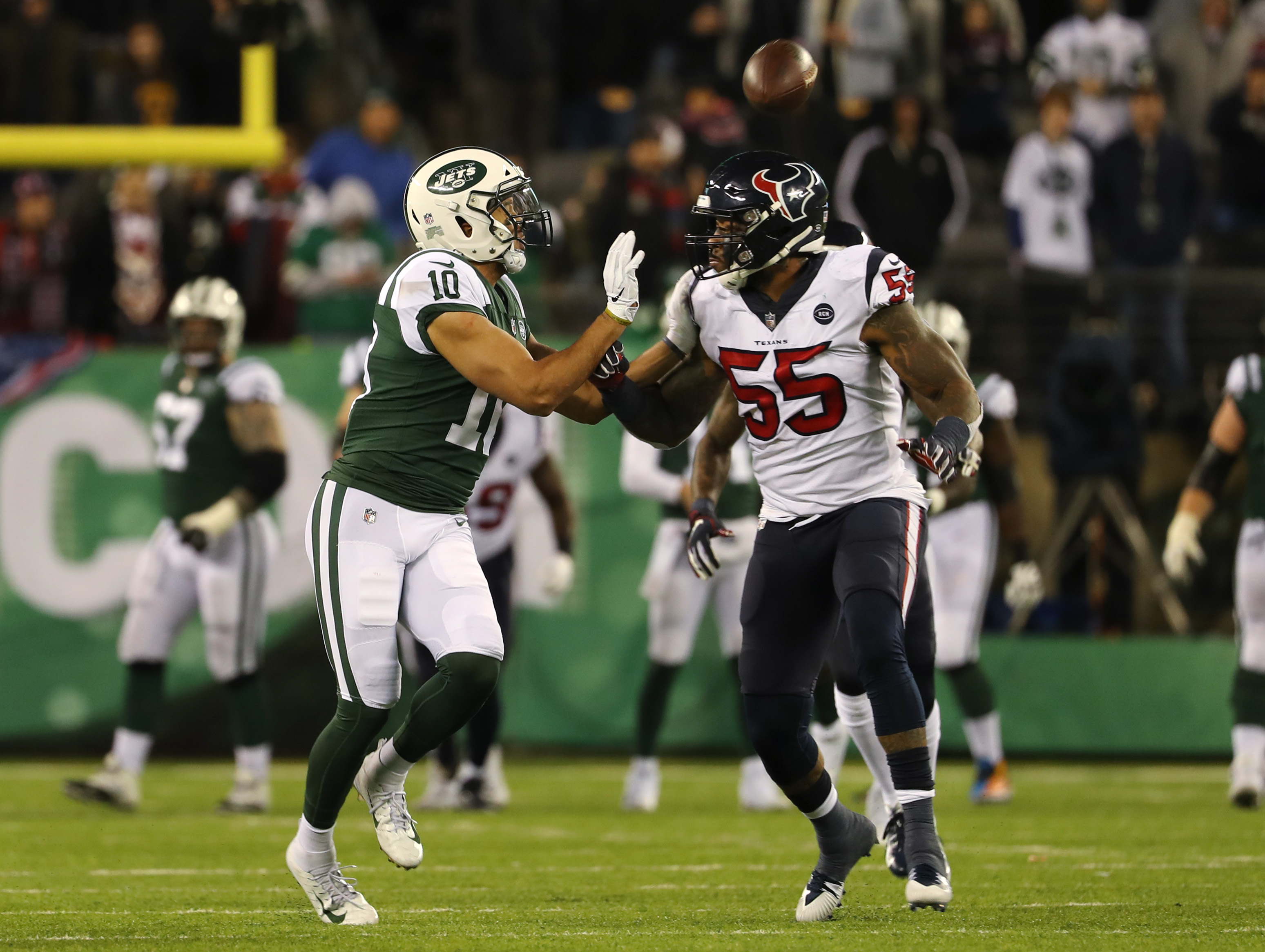 The Jets lose to the Texans, 29-22 - nj.com