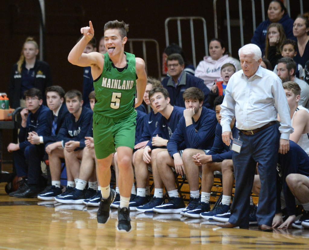Mainland vs. St. Augustine boys basketball, Cape-Atlantic League ...