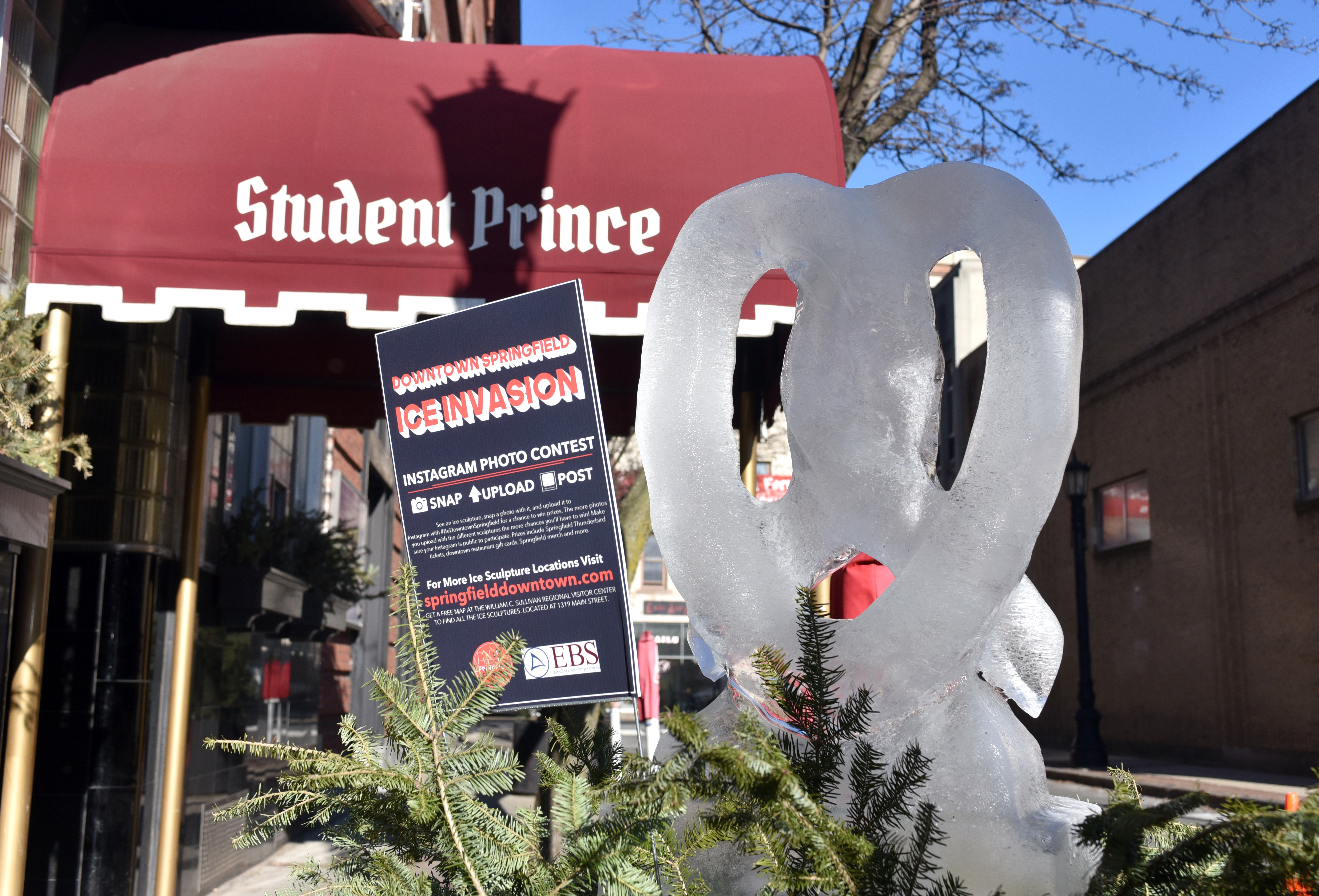 Ice sculptures return to downtown Springfield - masslive.com