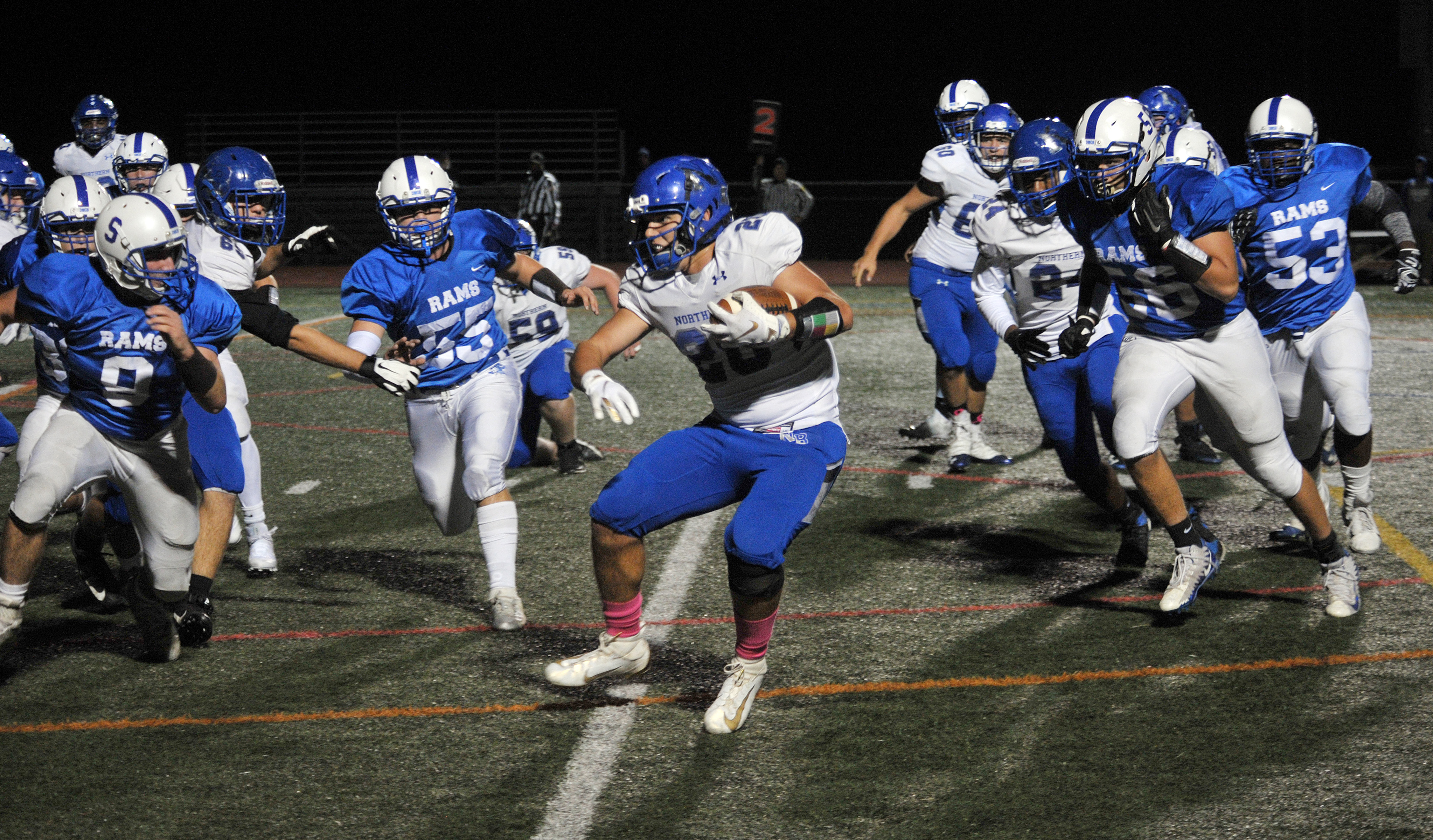 High School Football Northern Burlington at Hightstown on 10-18-2019 ...