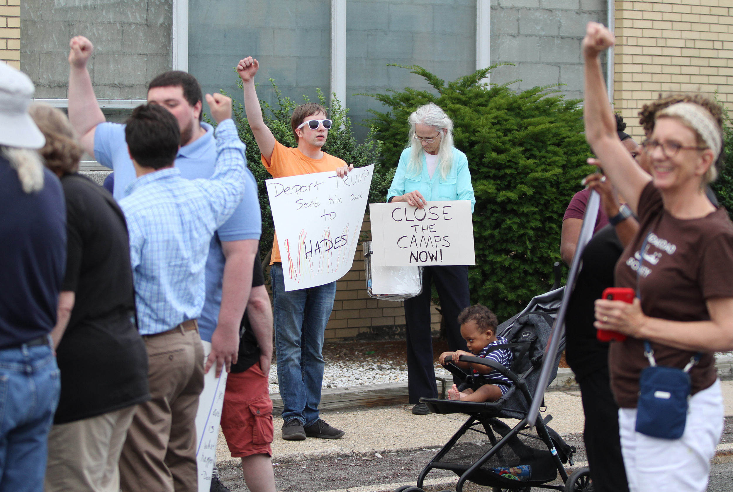 Elizabeth ICE Detention Center Protests - nj.com