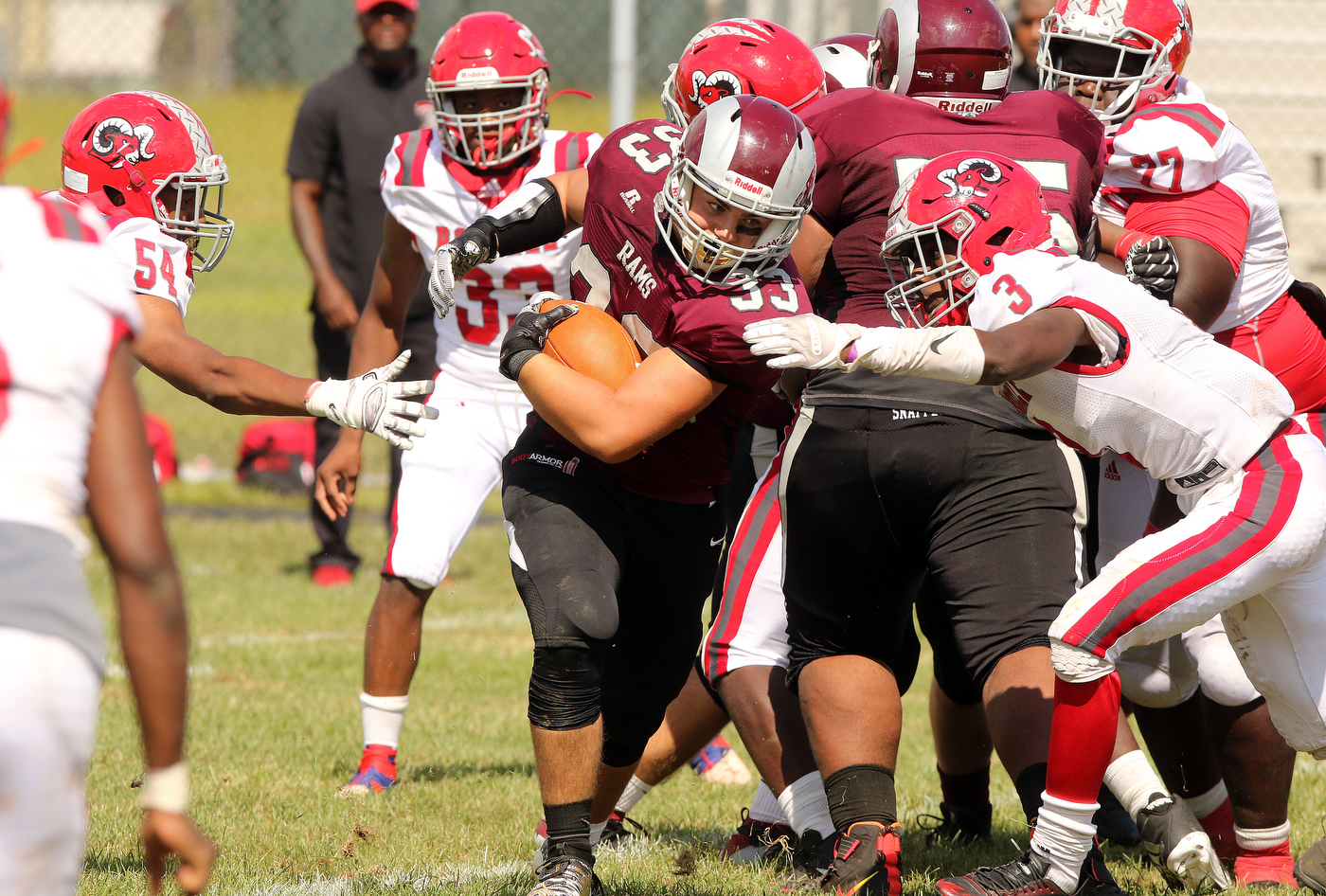 Roselle at South River football game on Sept. 7, 2019. - nj.com