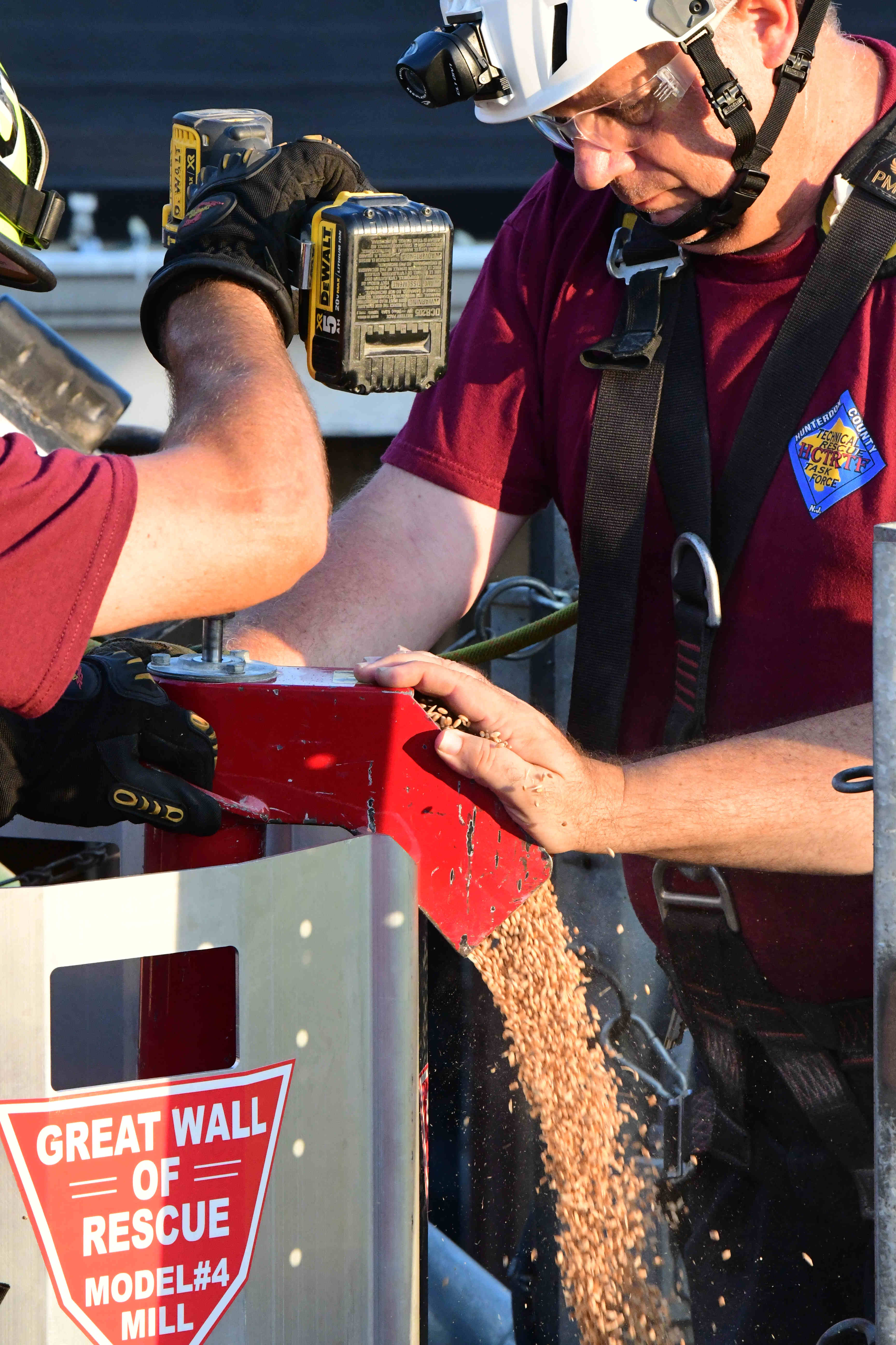 Task force holds grain bin rescue drill - nj.com