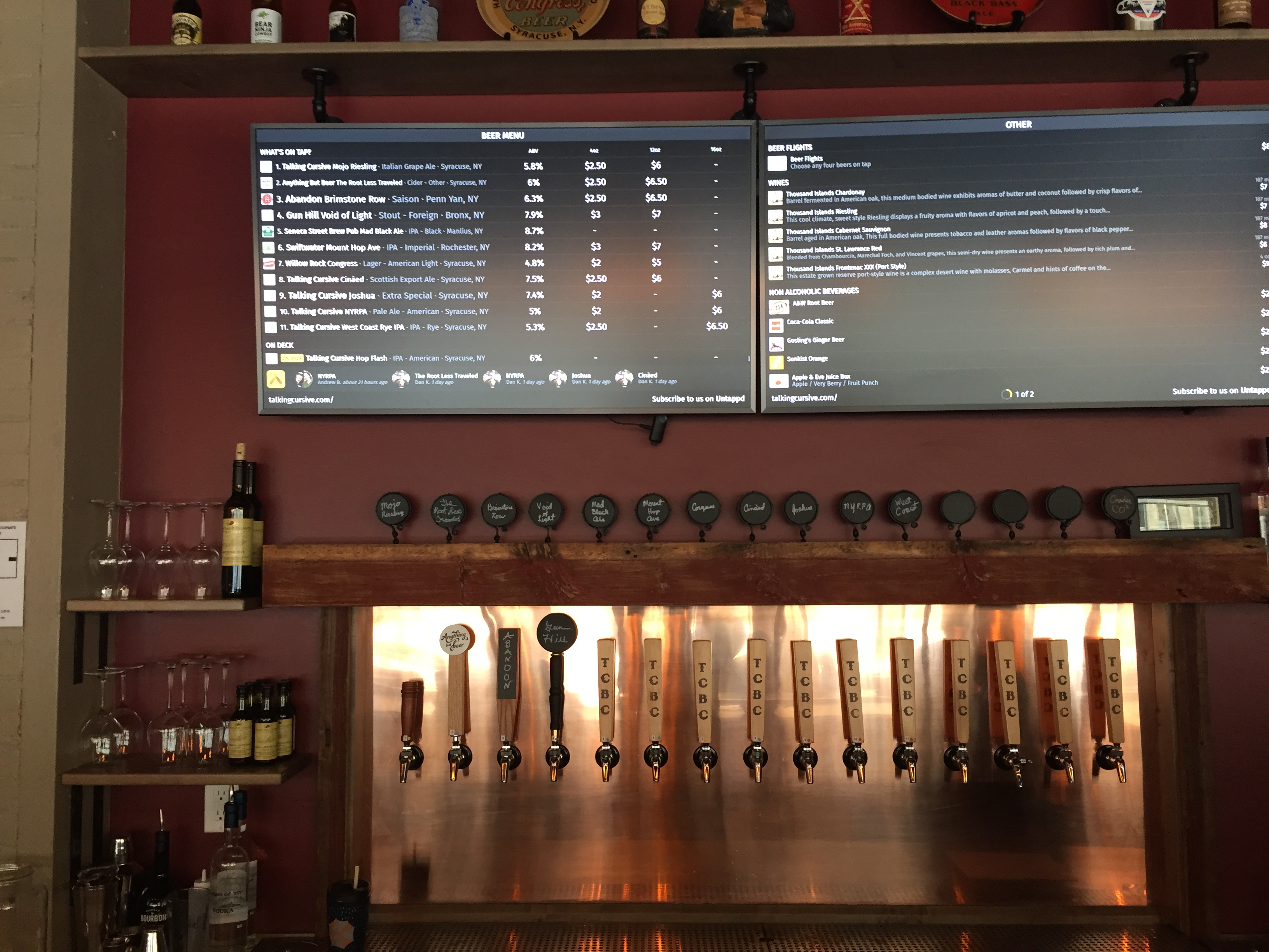 Talking Cursive Brewing Co. opens in Syracuse - syracuse.com