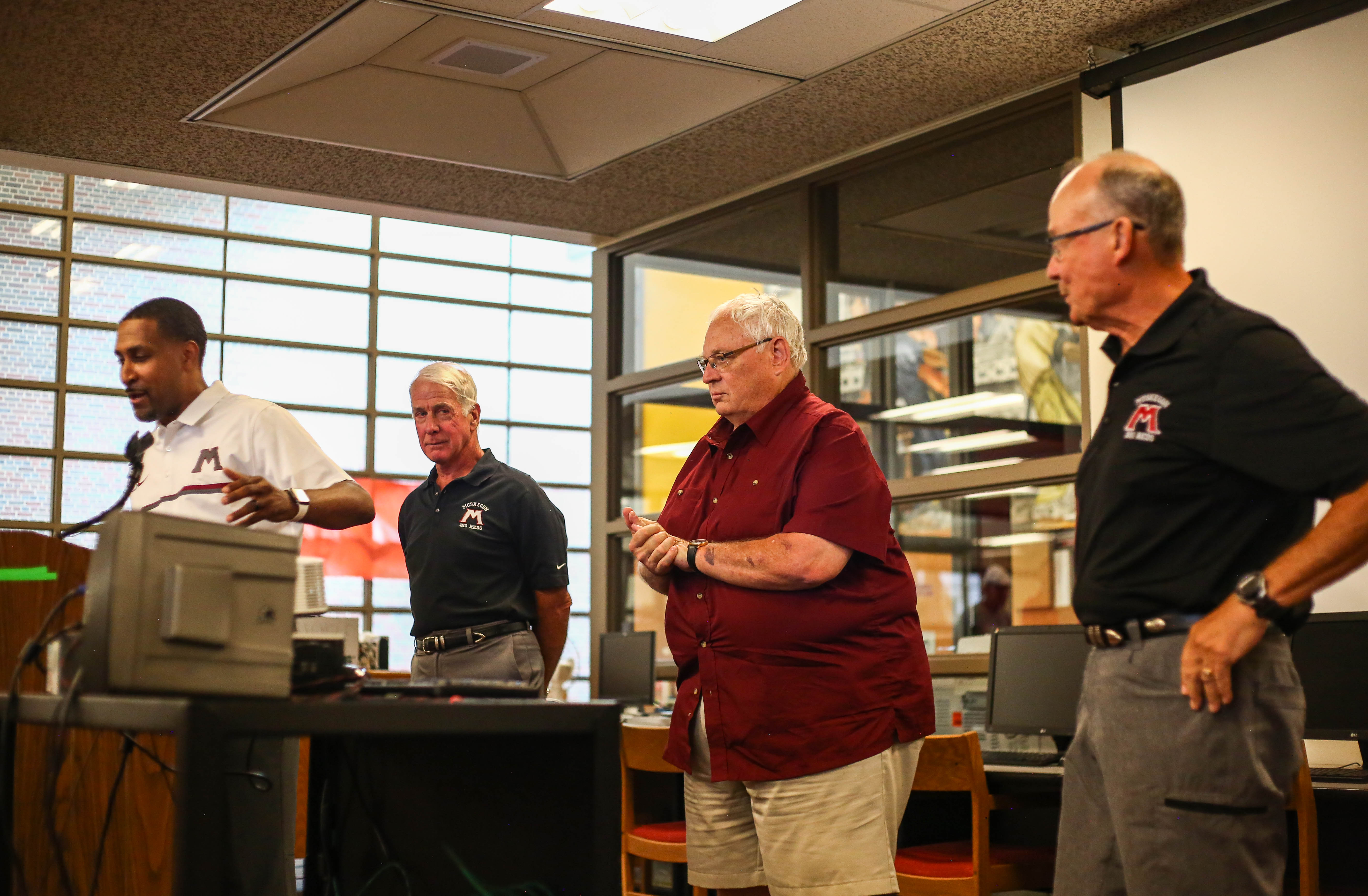 Muskegon alumni gather for Legacy Room ribbon cutting ceremony - mlive.com