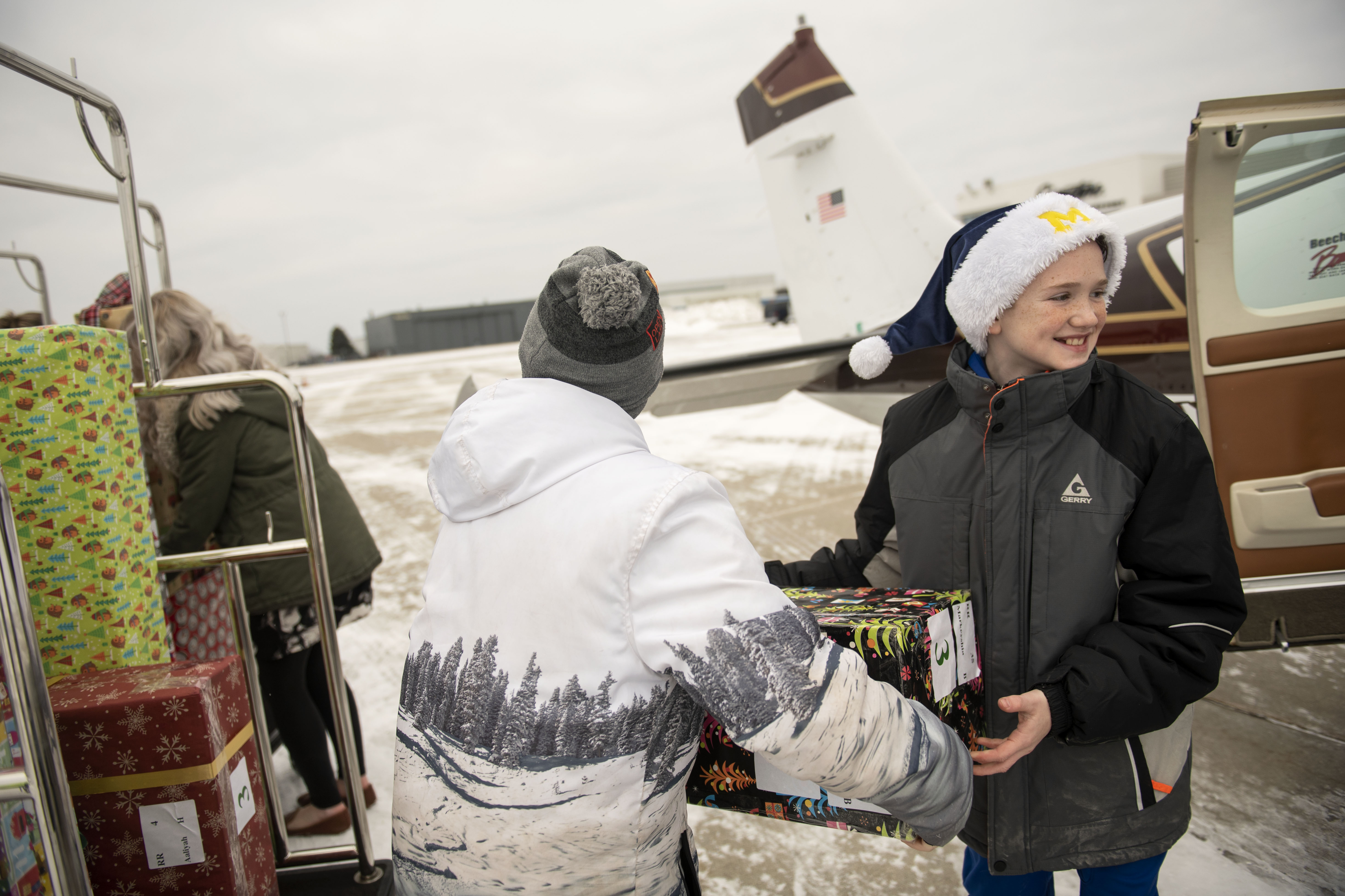 Operation Good Cheer gifts land at airport - mlive.com