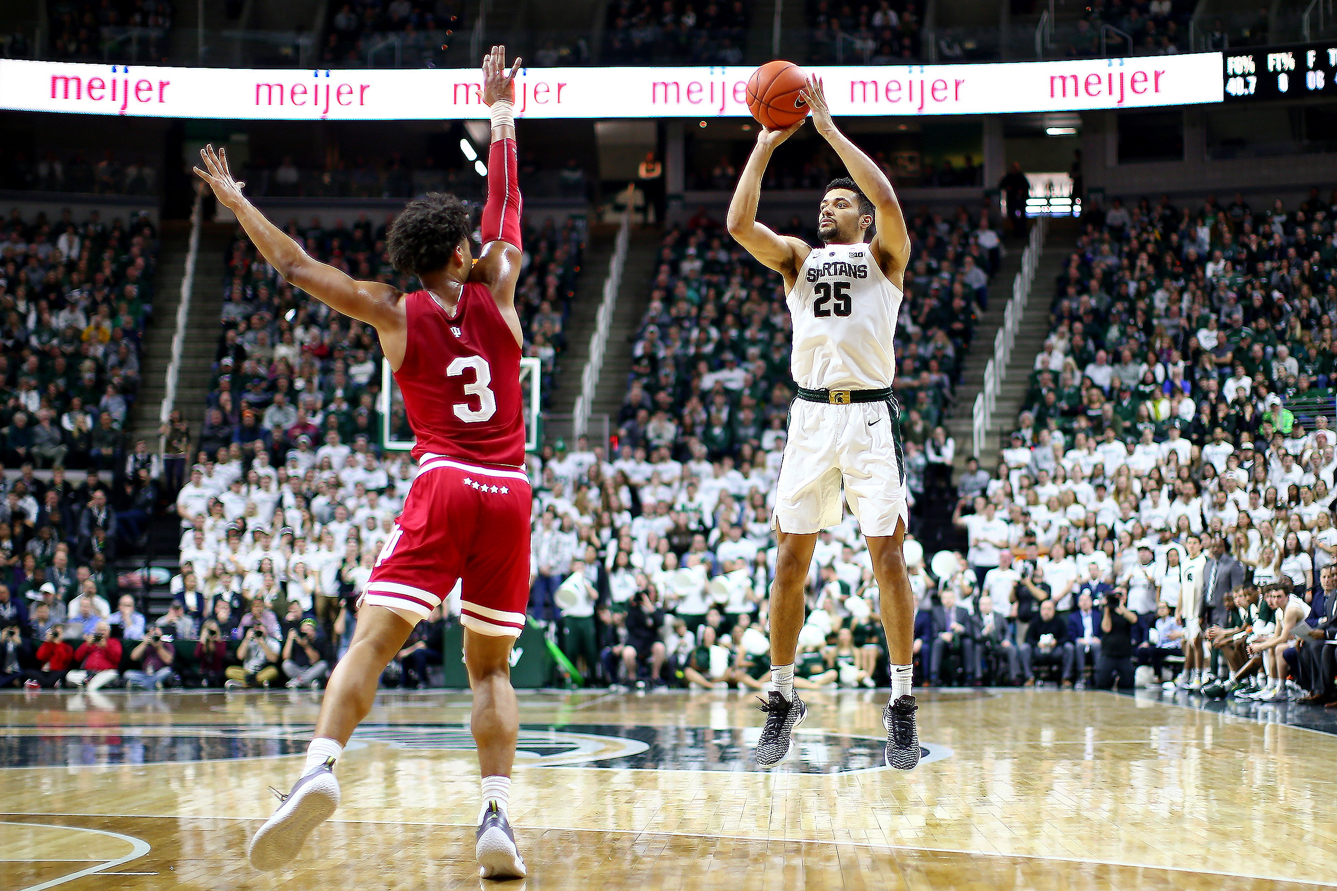 College basketball: Michigan State vs. Indiana - February 2, 2019 ...