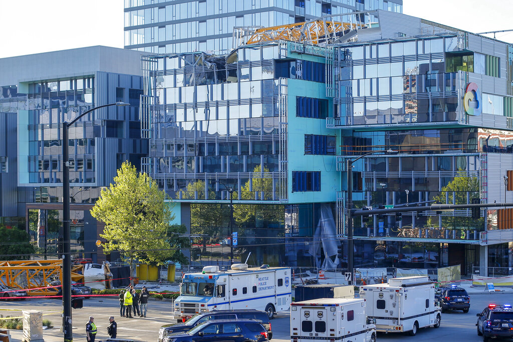 Toppled crane kills 4 in Seattle - pennlive.com
