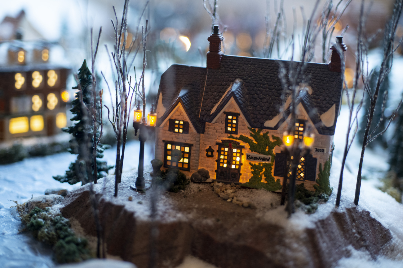 Plymouth woman builds enormous Dickensian model village display over ...