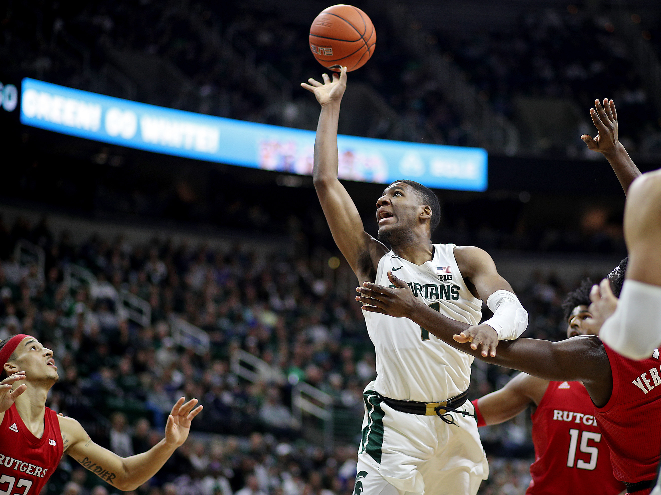 College basketball: Michigan State vs. Rutgers - December 8, 2019 ...