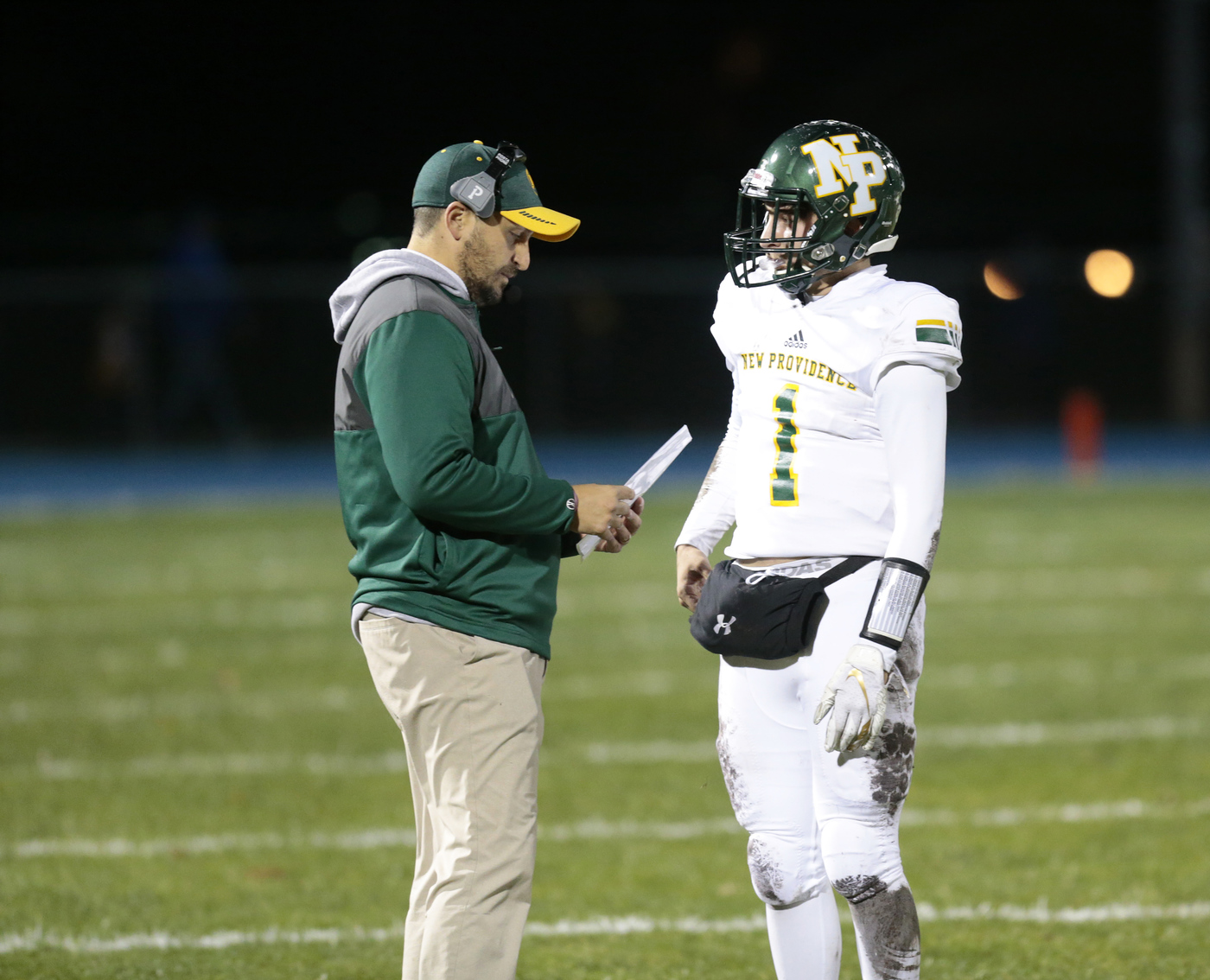High School Football New Providence Plays David Brearley - nj.com