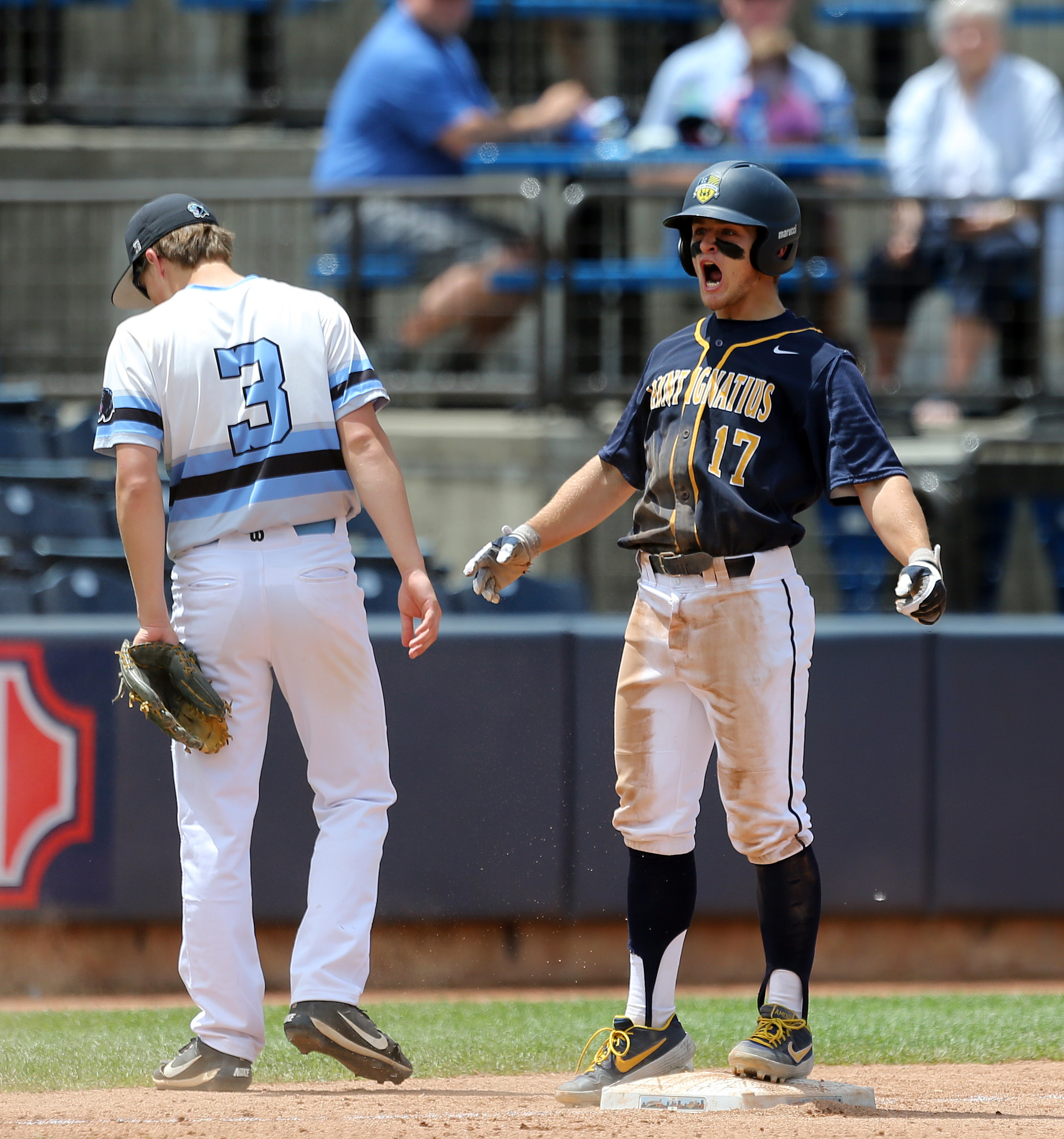 St. Ignatius vs. Hilliard Darby in the boys division I state baseball ...