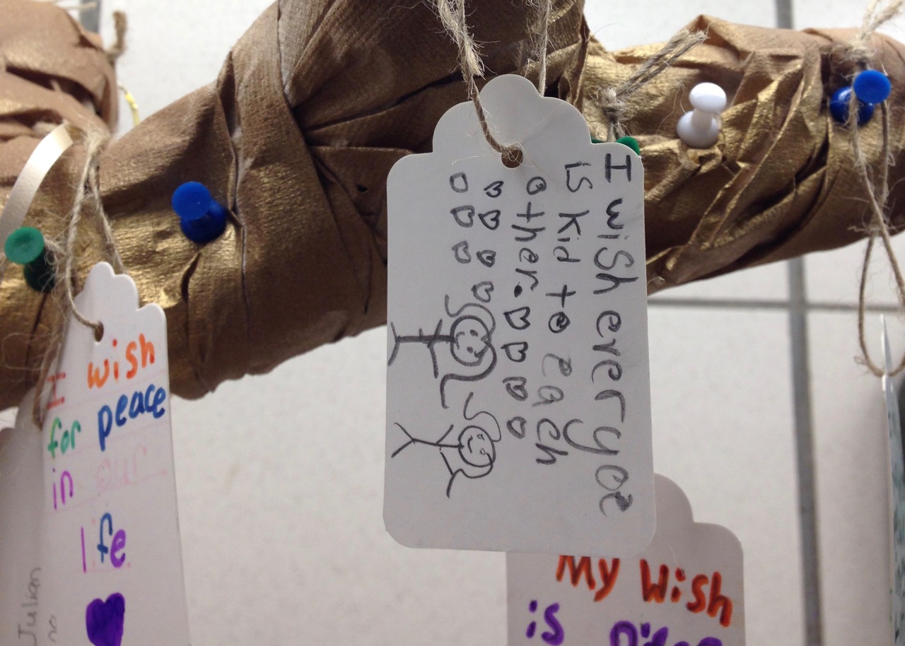 Students share hopes on school's "wish tree" - silive.com